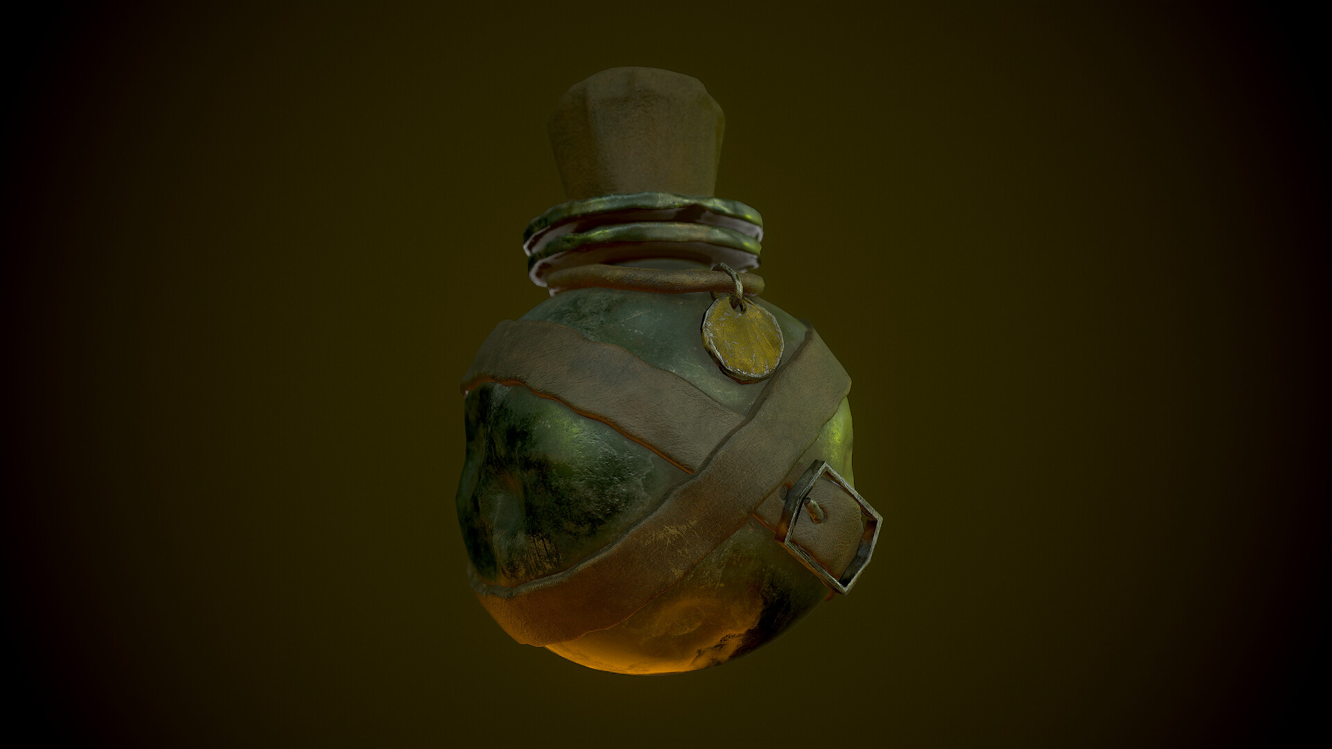 ArtStation - A Viking Potion Flask