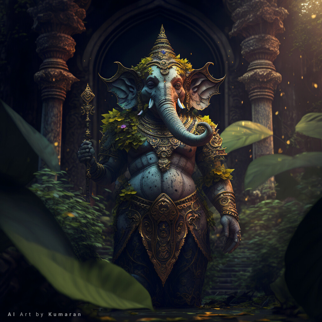 ArtStation - Cyberganesha
