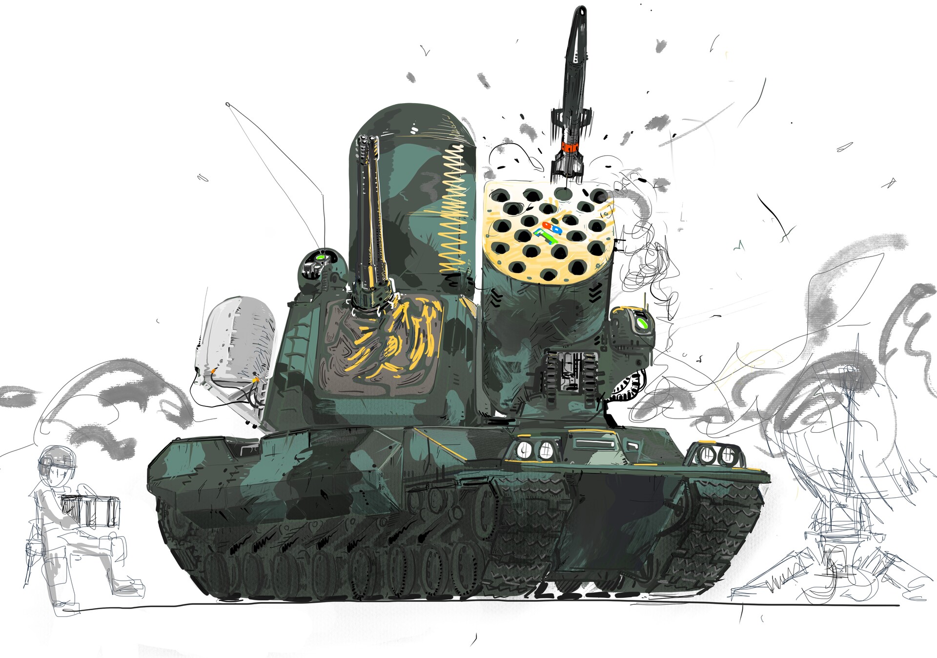 ArtStation - Anti air:3