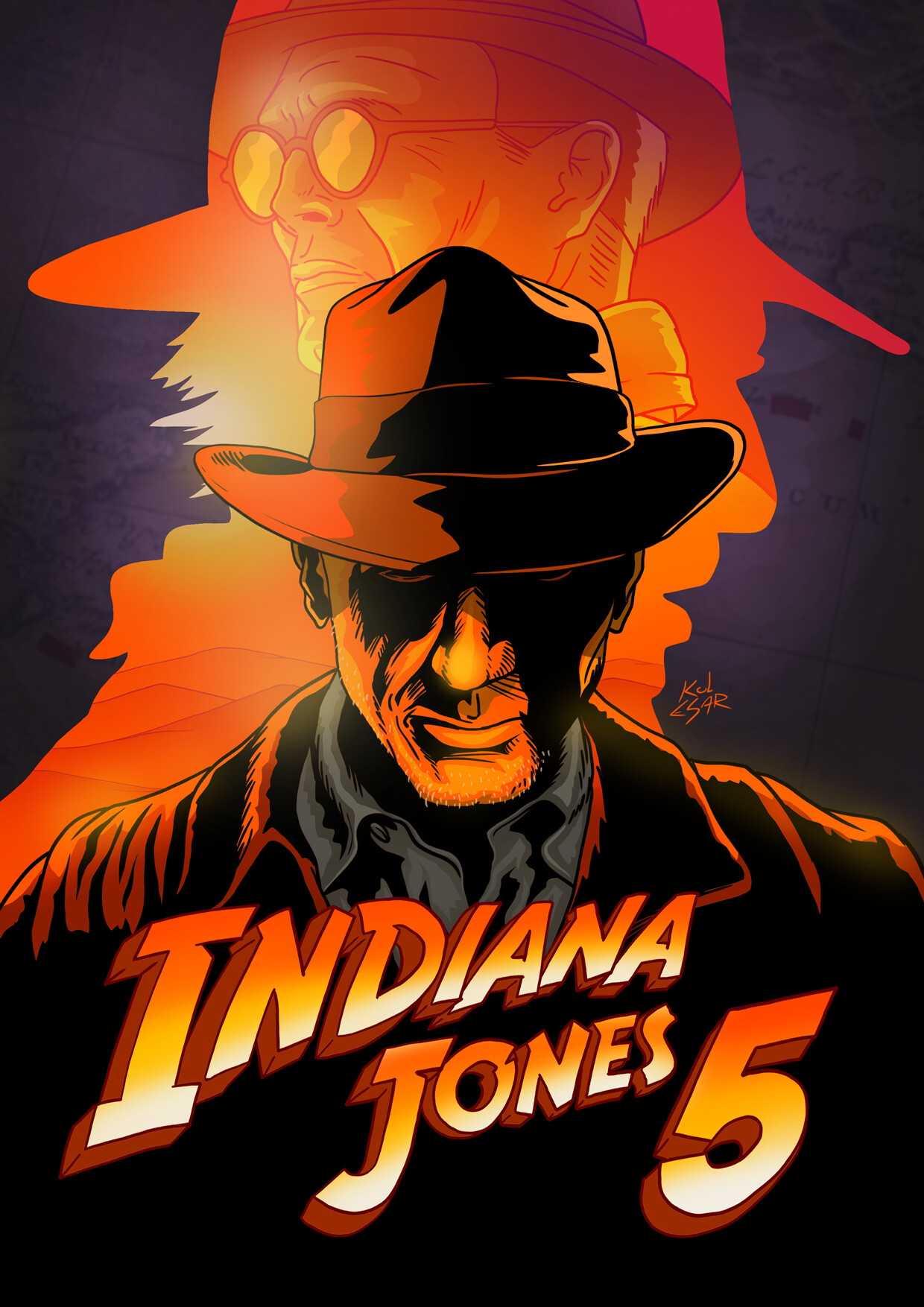 ArtStation - Indiana Jones 5 Poster