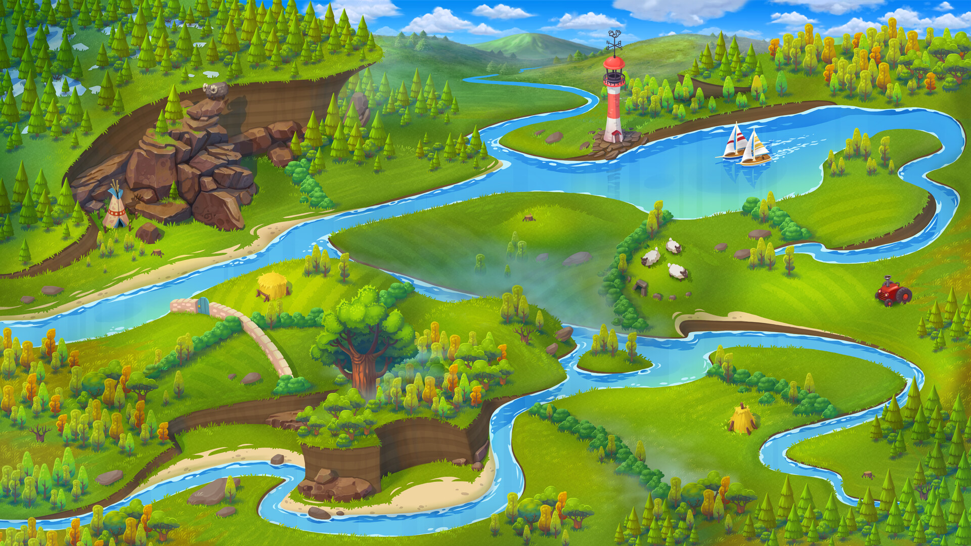 ArtStation - Game map