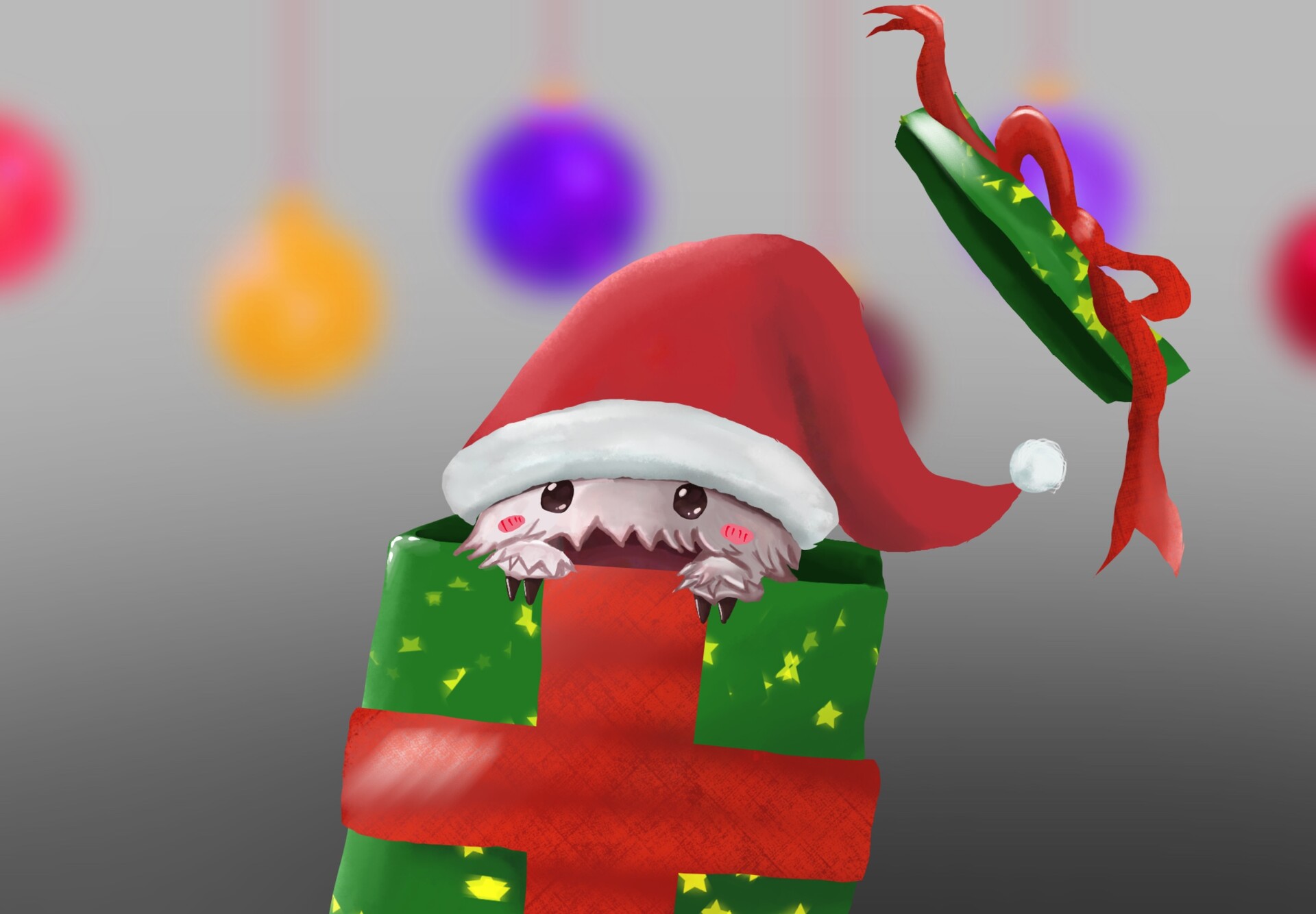 ArtStation - Christmas Poro