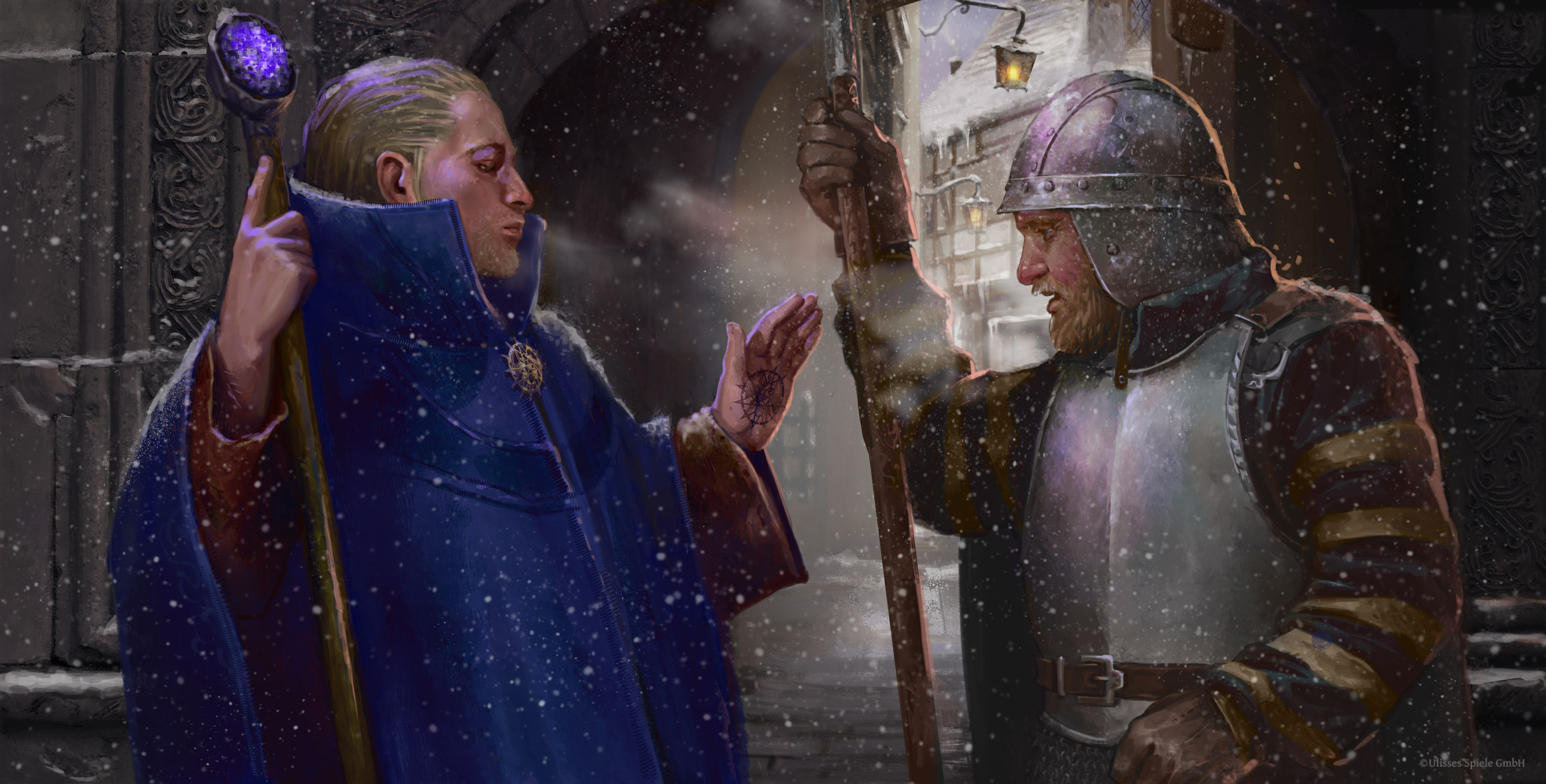 Fantasy Art | Dagmara Matuszak Illustration - City Gate, Guild Seal