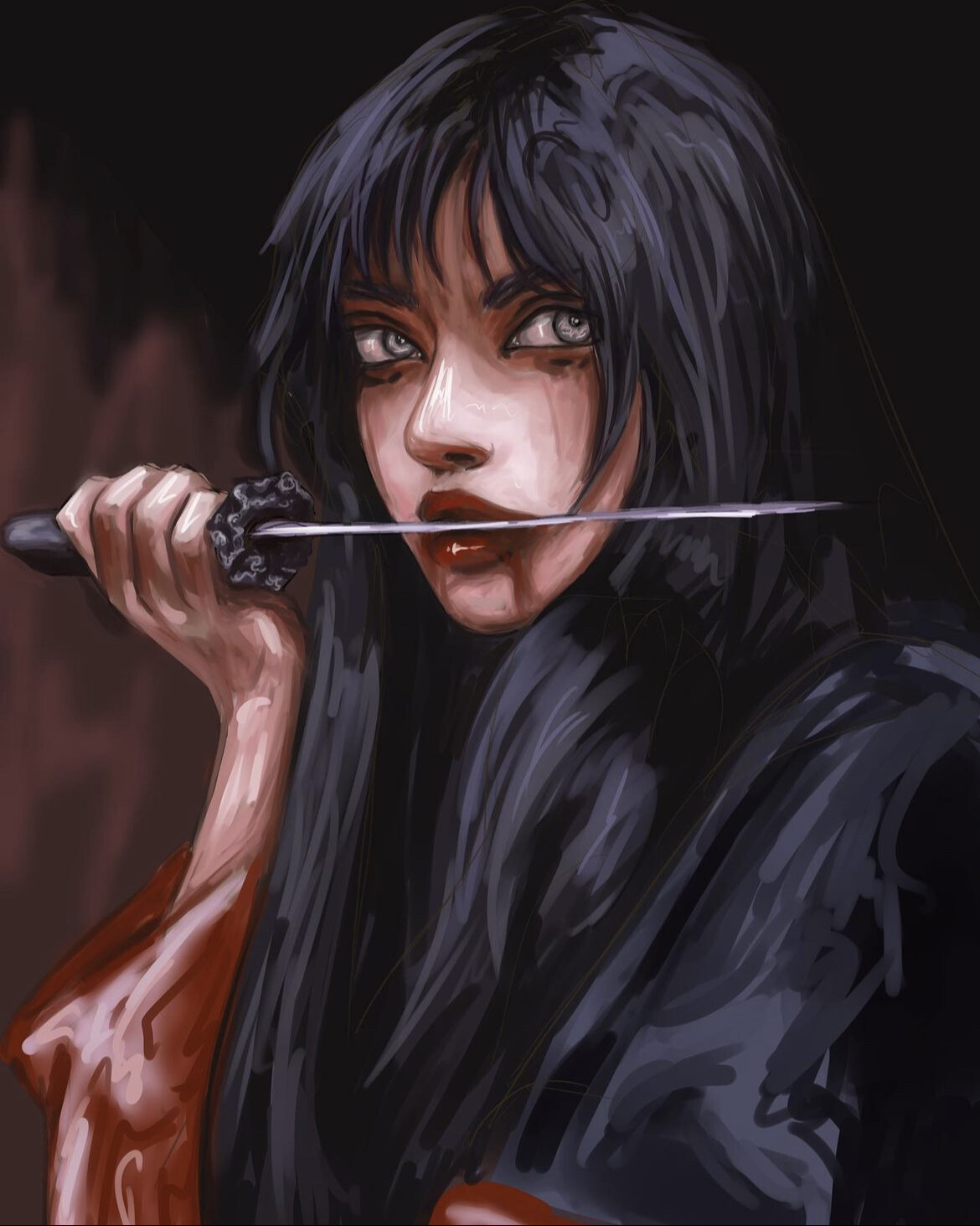 ArtStation - Knife Girl