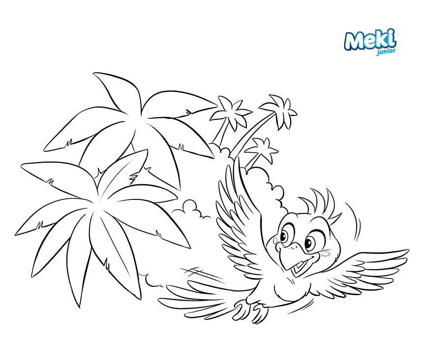 rio jewel coloring pages