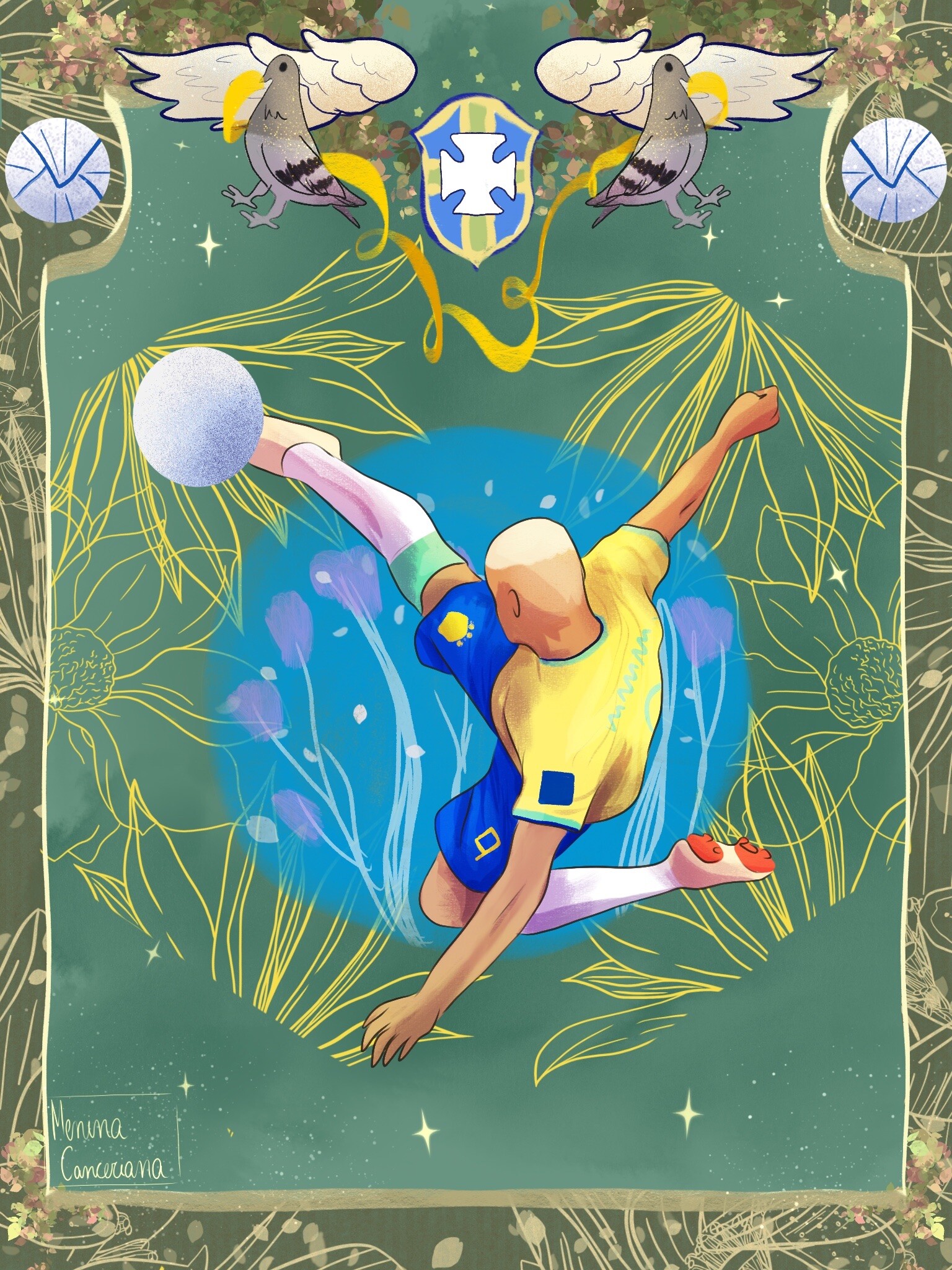 ArtStation - Richarlison goal fanart