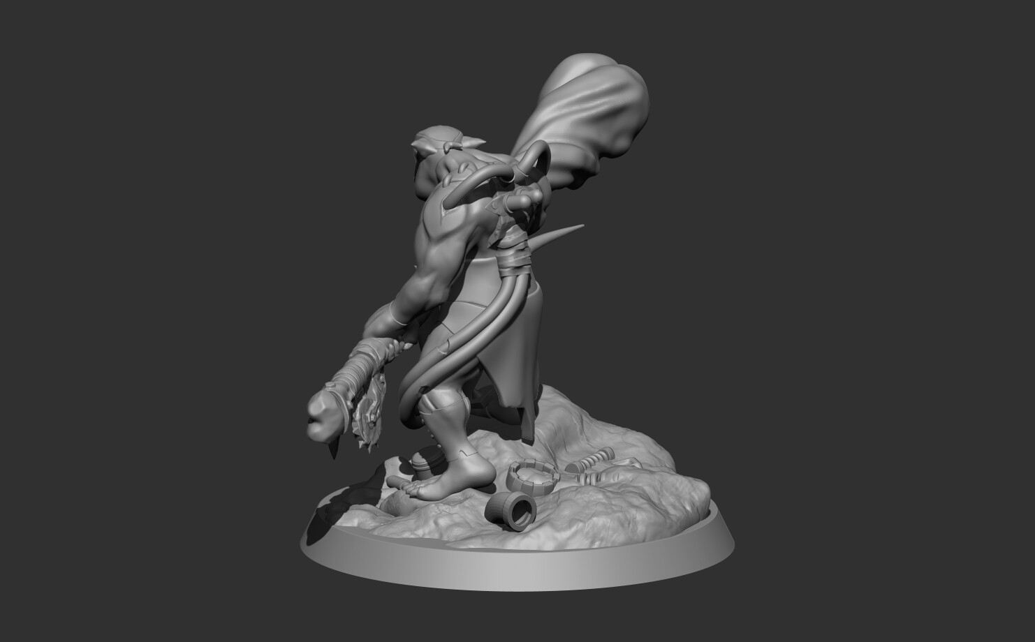 Caspar Lucas - Weirdboy - Warhammer 40K sculpt