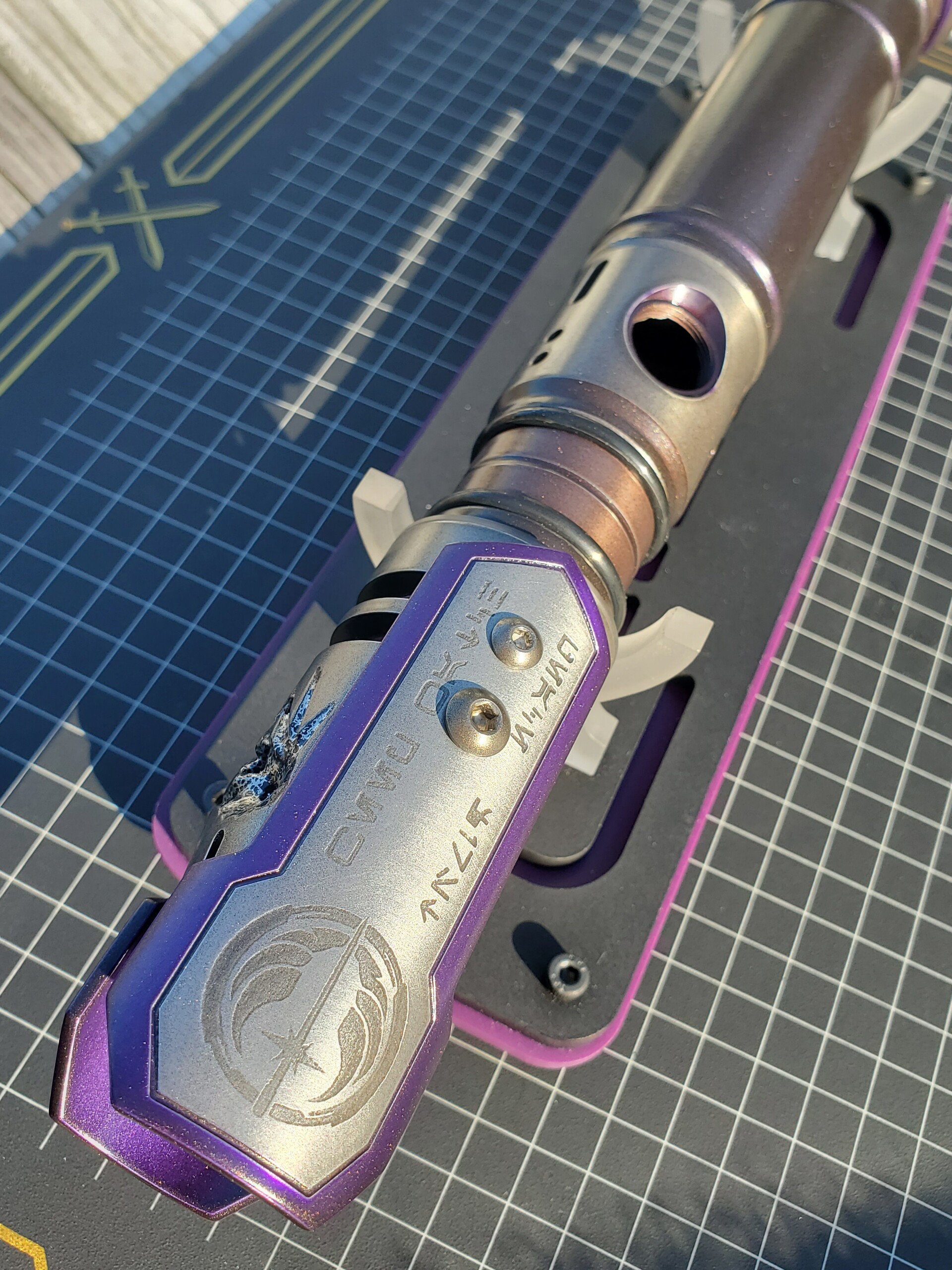 ArtStation - Homebrew Jaro Tapal Lightsaber, powder coat and customization