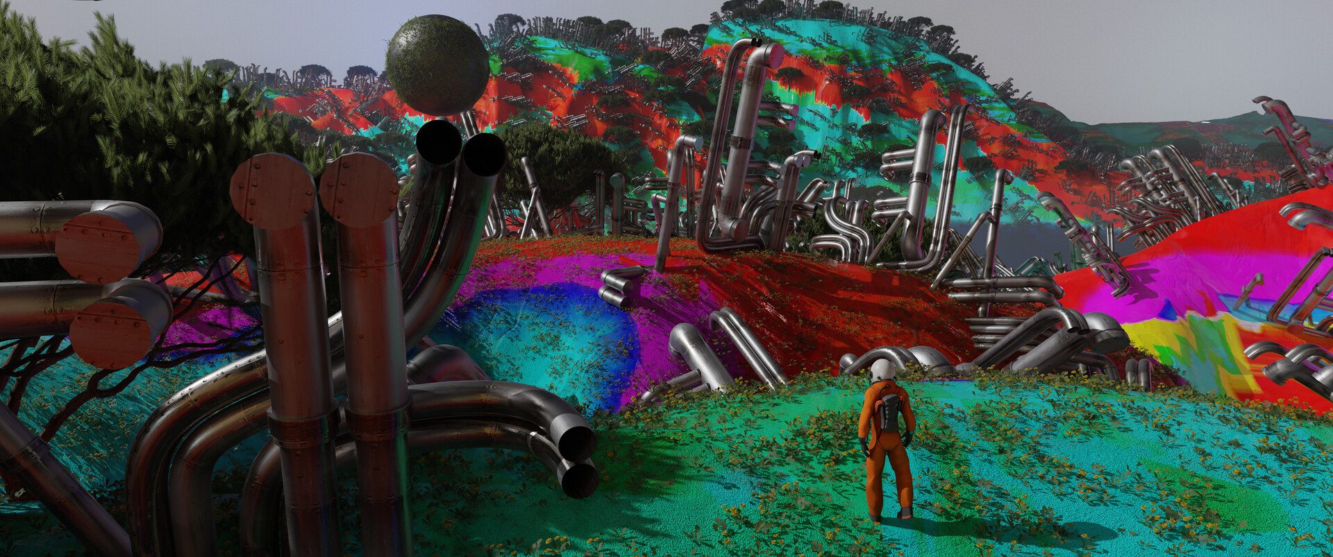 Neon gravity - abstract settings