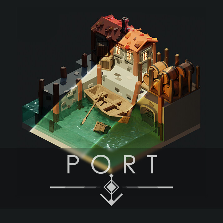 ArtStation - 3D port