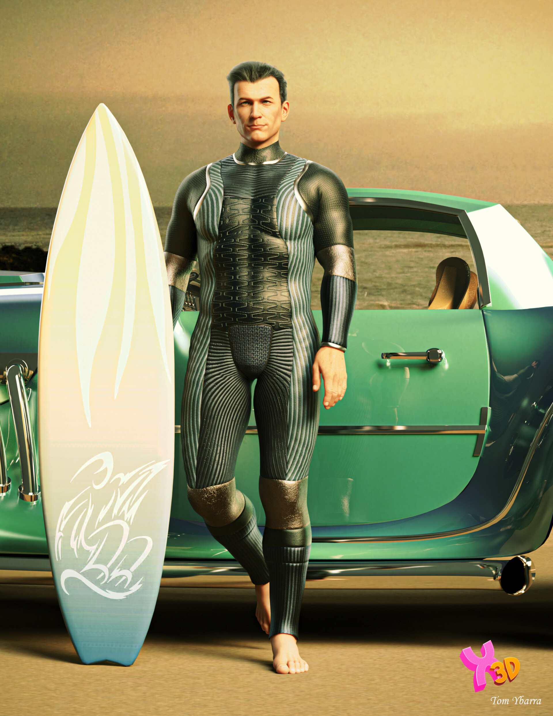 Xtreme3D Studio - DZ G8M ZSuit 03 by DZheng