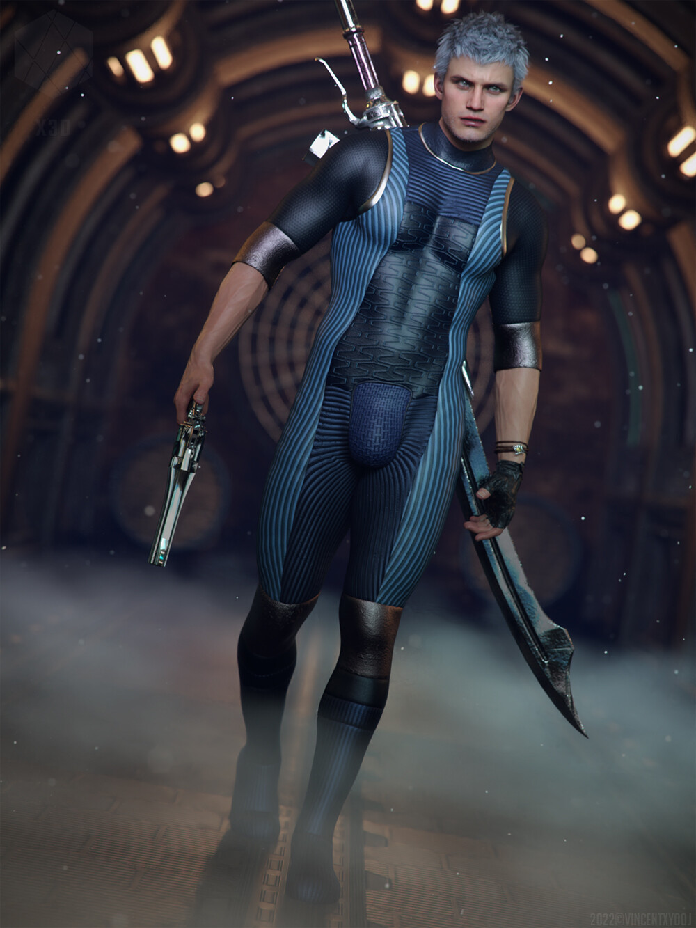 Xtreme3D Studio - DZ G8M ZSuit 03 by DZheng