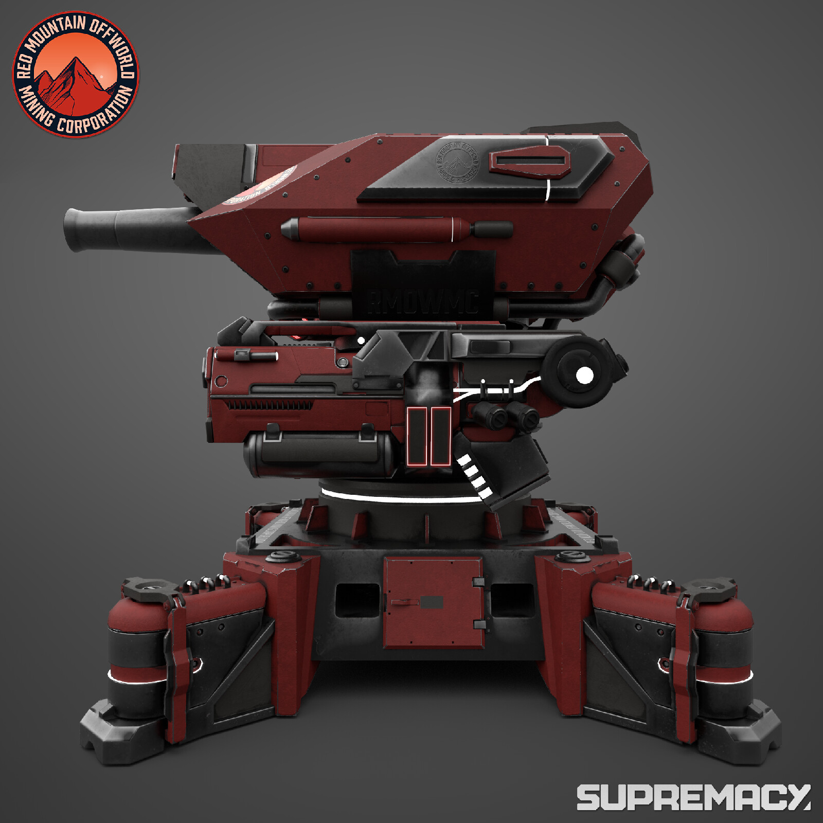 Mitchell Hart - Red Mountain Autoturret - Supremacy