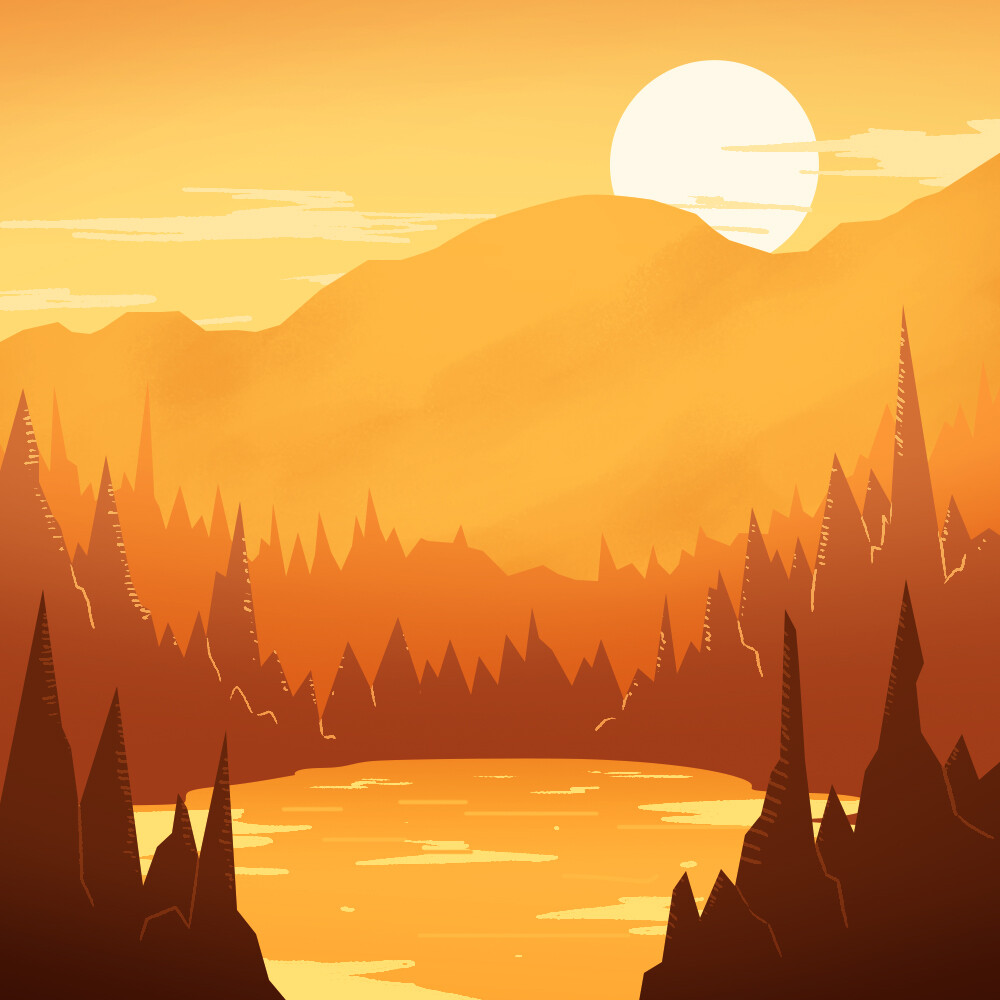 ArtStation - Sunset