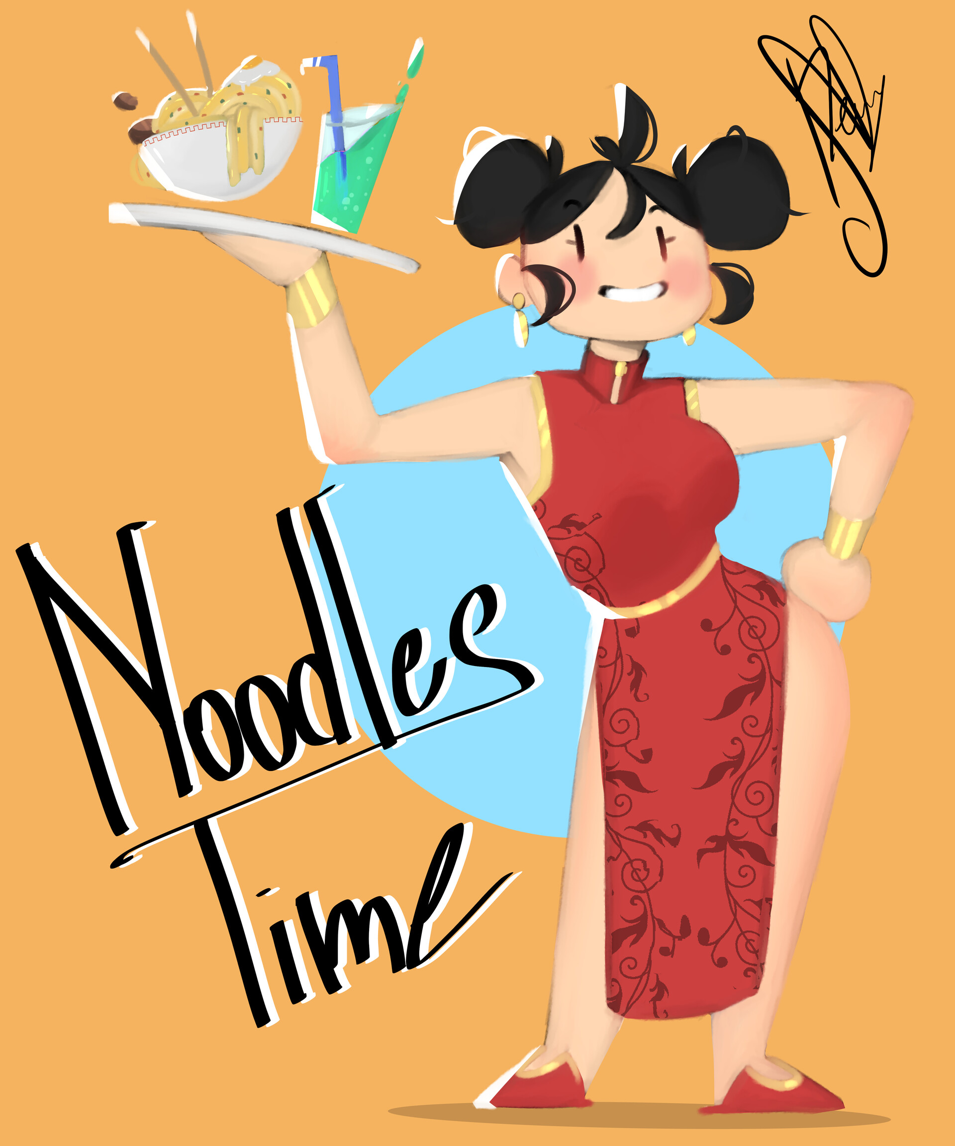 ArtStation - Noodles Time!