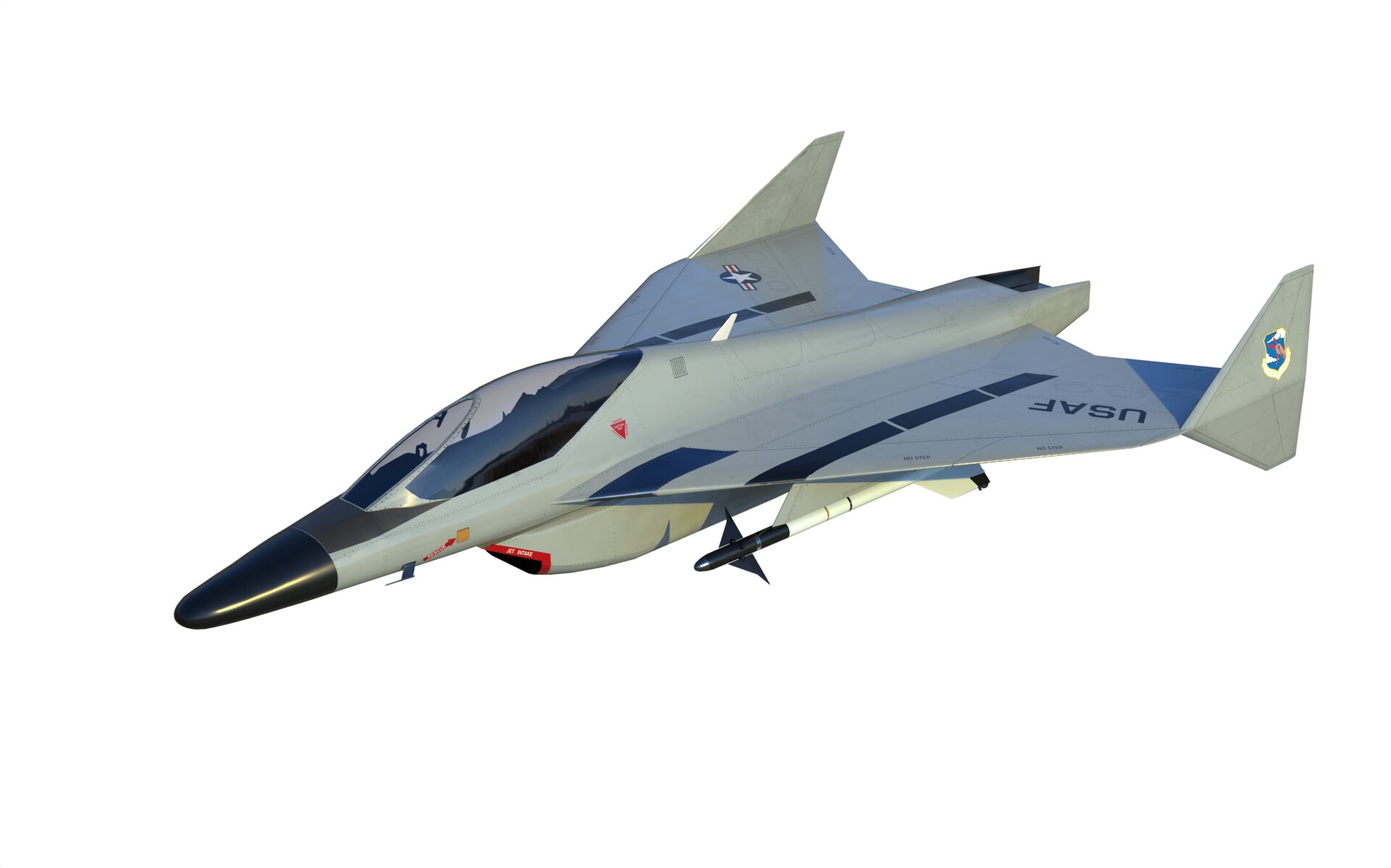 Tim Samedov - Boeing 747 Airborne Aircraft Carrier 3D model