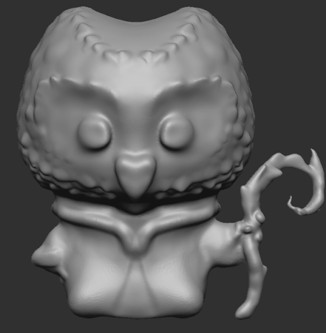 ArtStation - Owl wizard mini