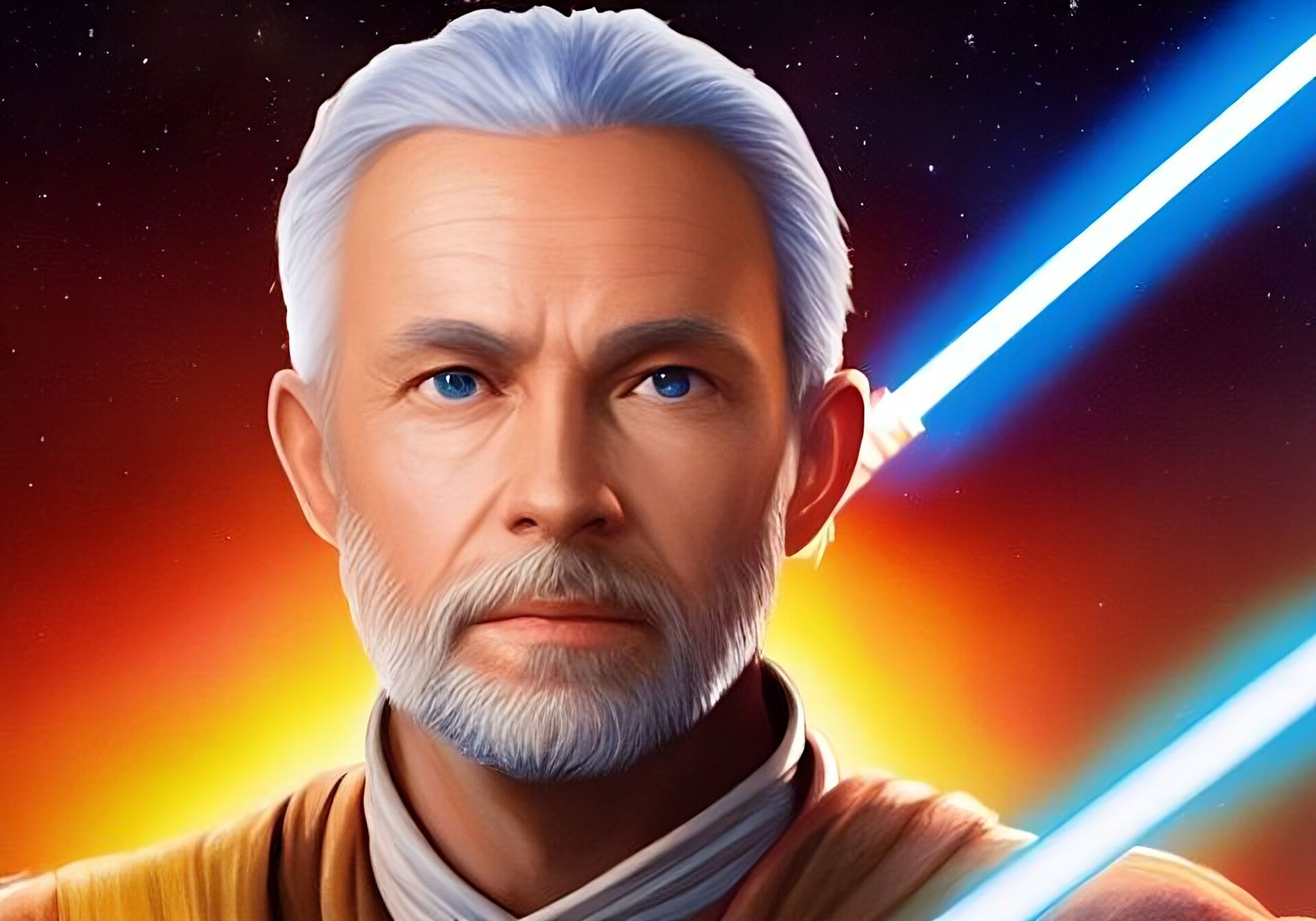 ArtStation - Jedi - Star Wars (Hyperrealism, 12K)