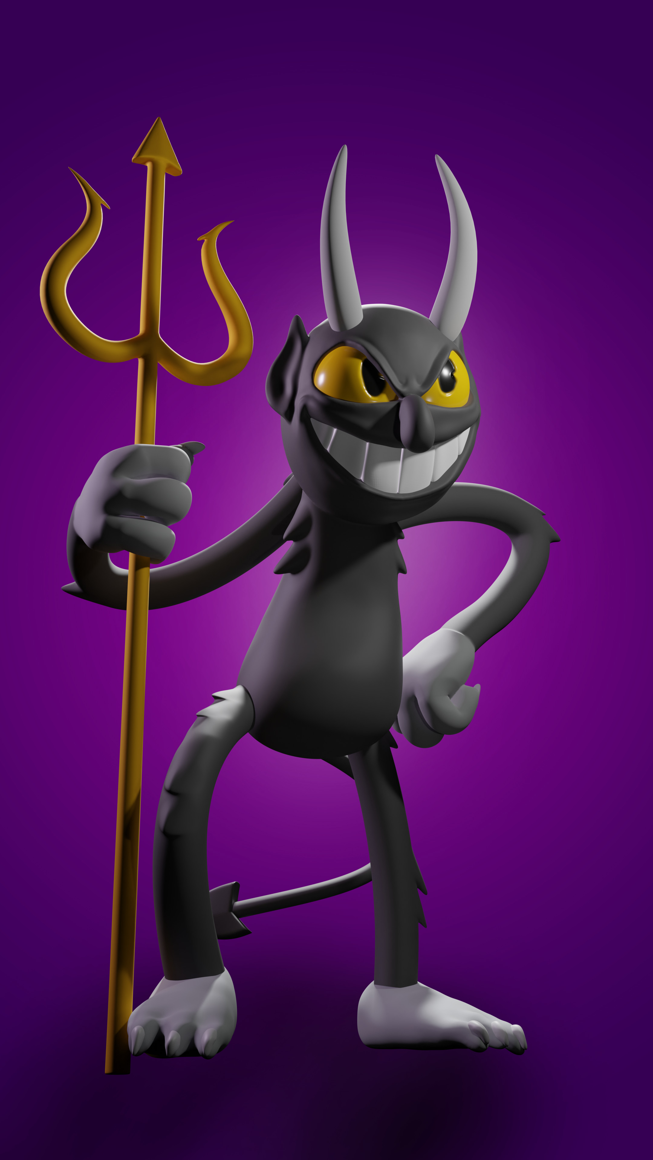 Alon Braha - Cuphead - The Devil Commission work