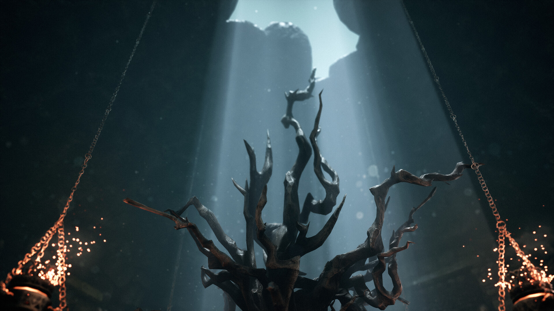 ArtStation - The Unfettered | "The Black Chasm" Level & Lighting Art