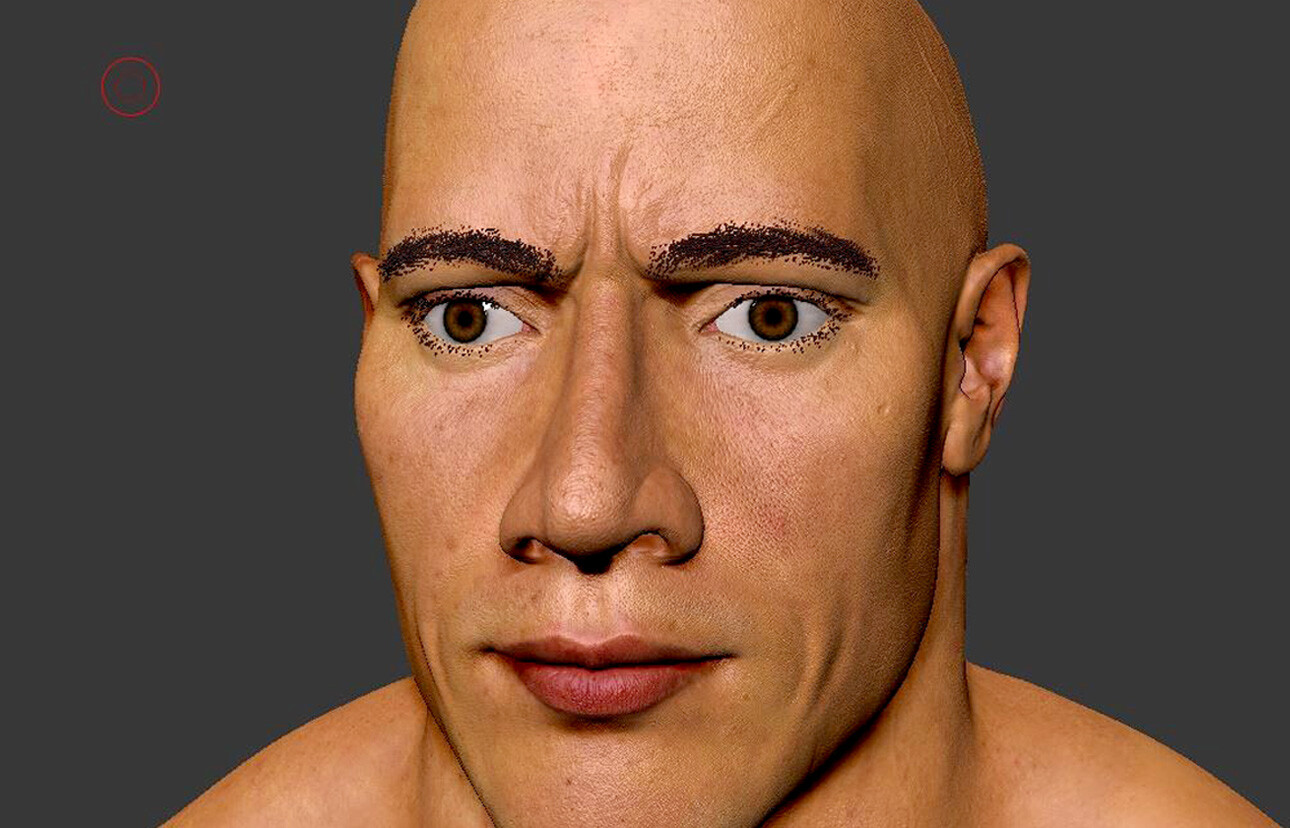 ArtStation - Dwayne johnson