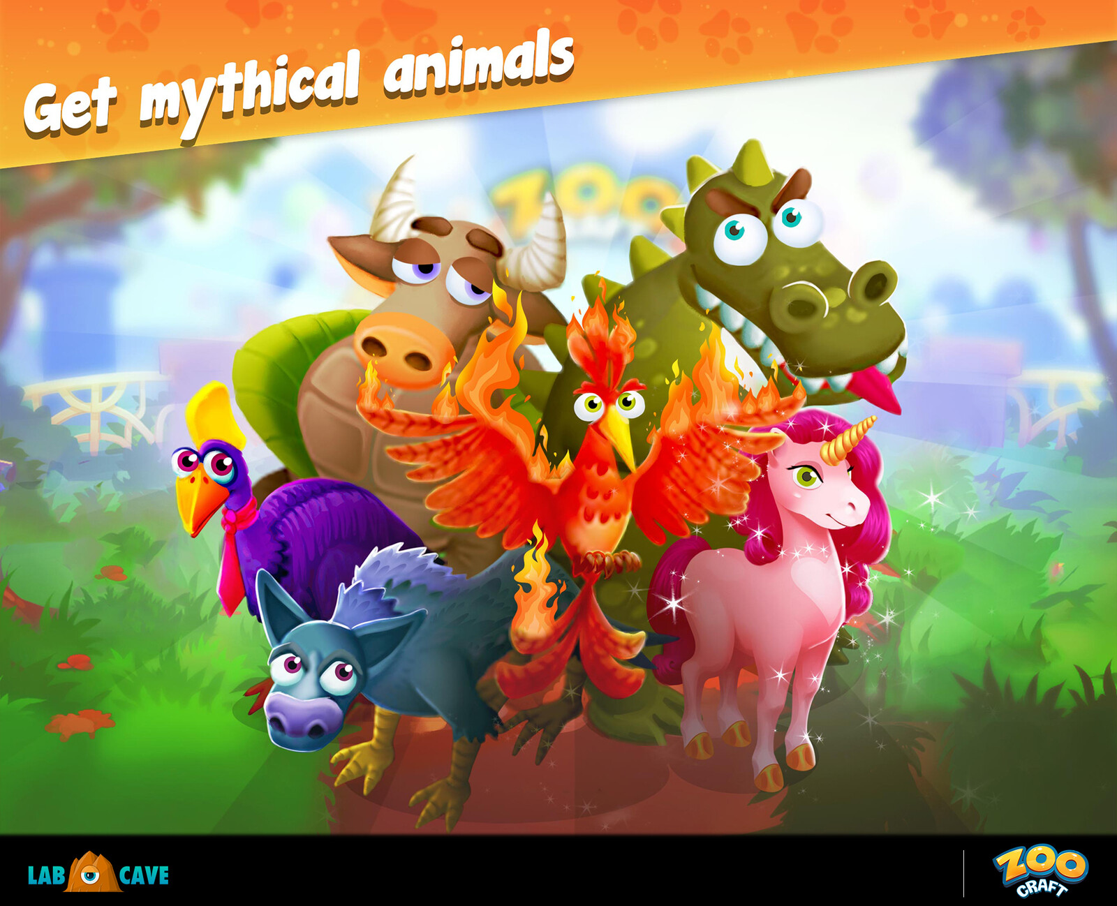 LAB CAVE - Zoo Craft - CRO & In-Game assets for Google Play and iTunes ...