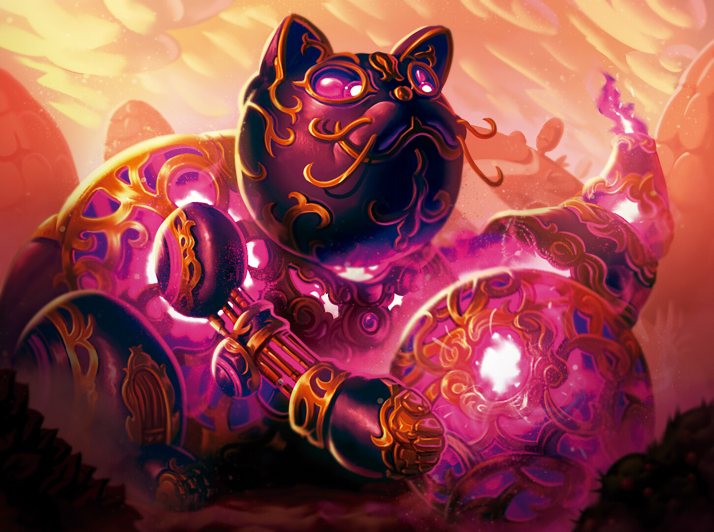 ArtStation - Cunning Automaton - FlagBearer TCG