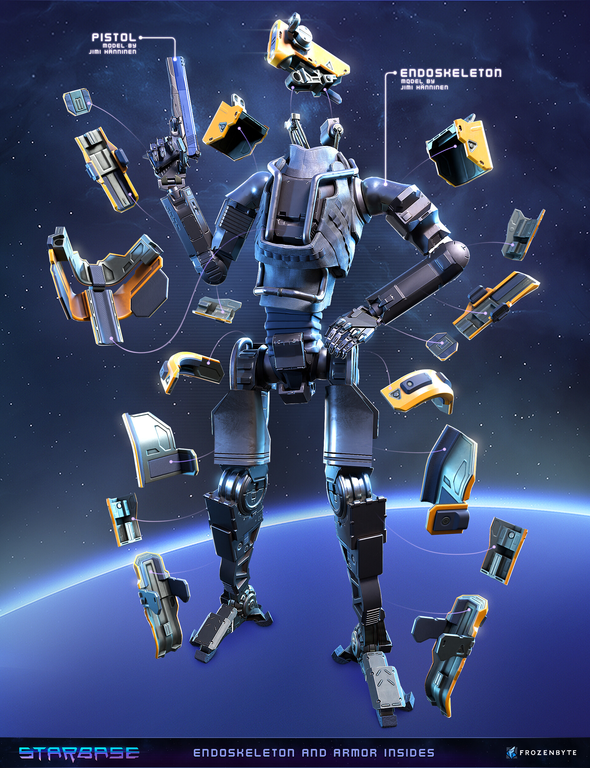 Janne Kuusela - Starbase Armor and Weapon textures