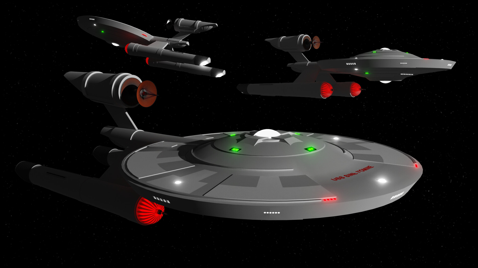 ArtStation - FEDERATION STARSHIP.