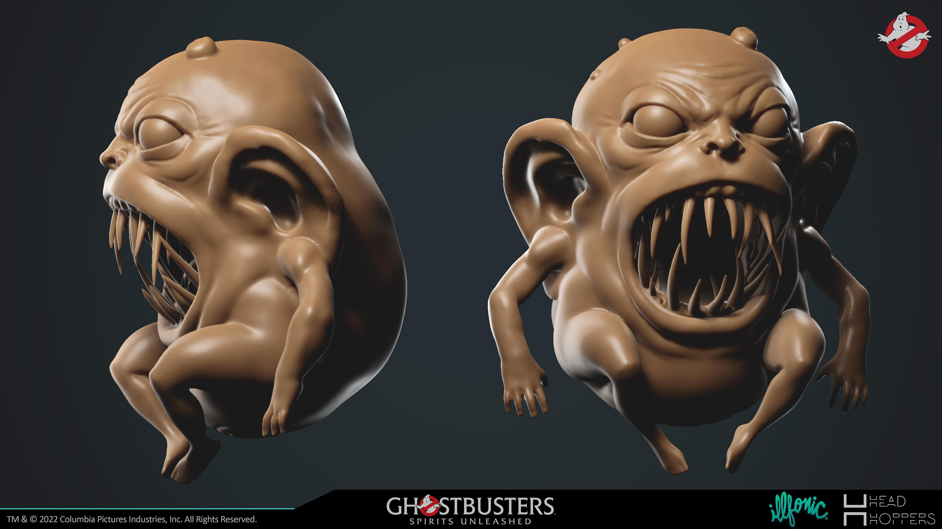 Outsource 3D Art Services for Video Games - Ghostbuster Passive Minion