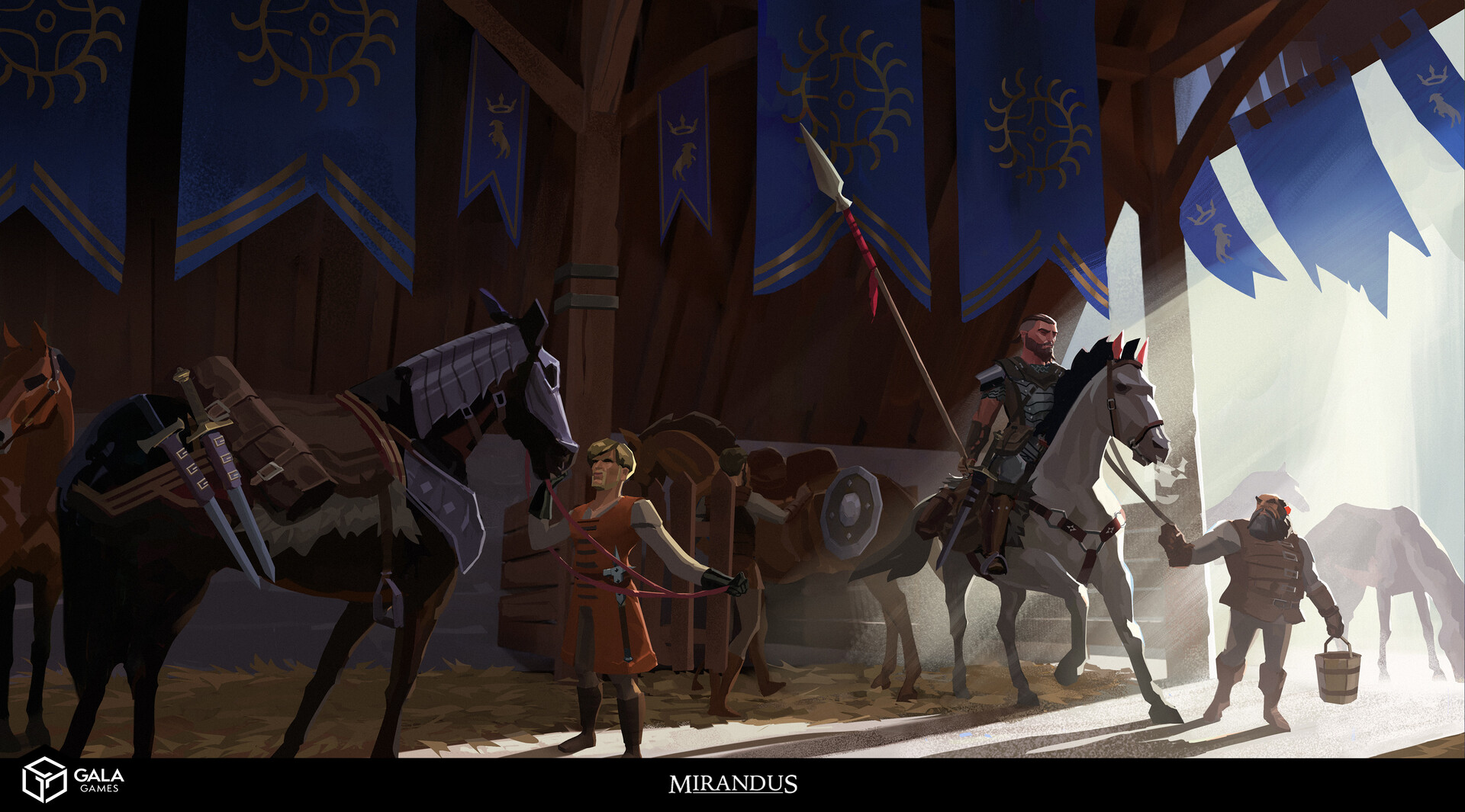 ArtStation - Mirandus Stable