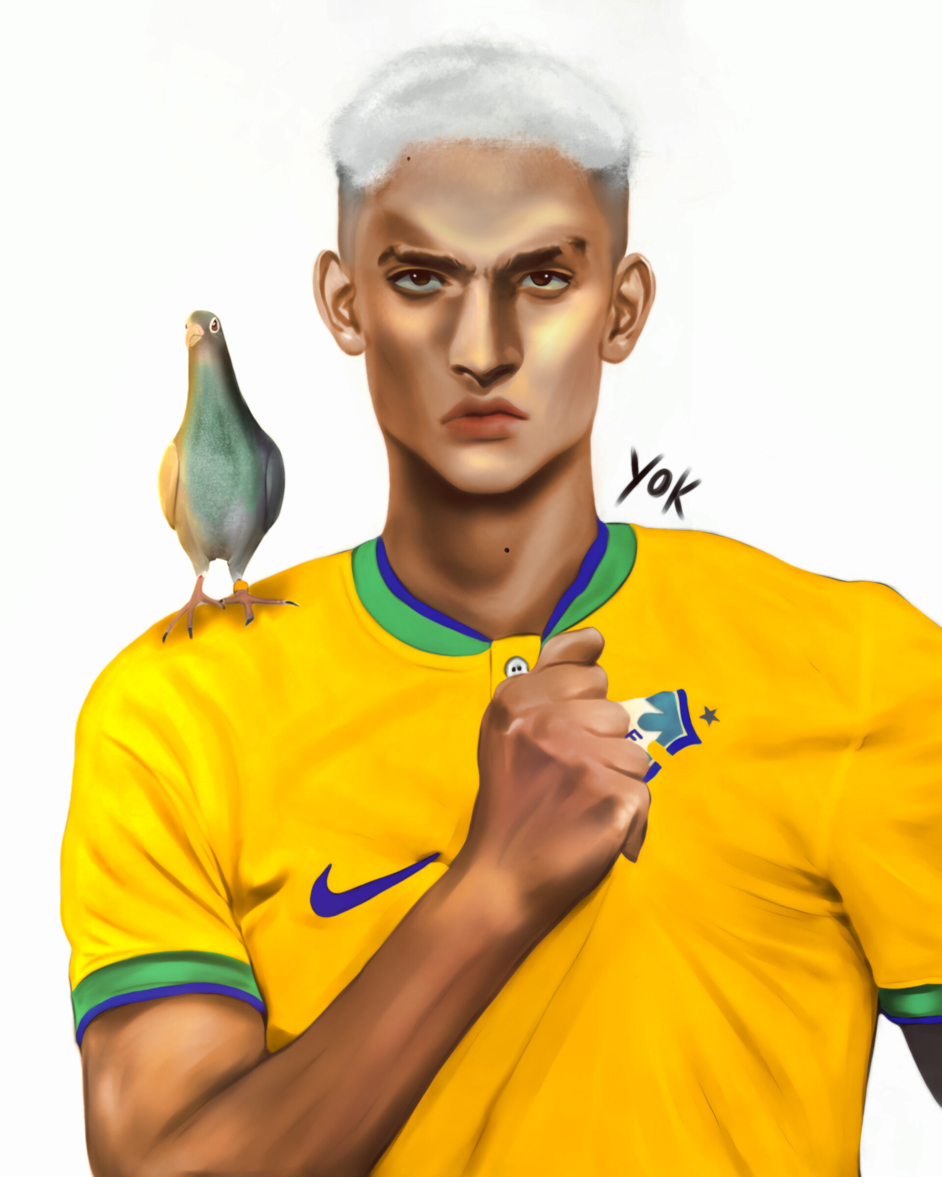 ArtStation - Richarlison de Andrade - Digital Illustration of Rei dos ...