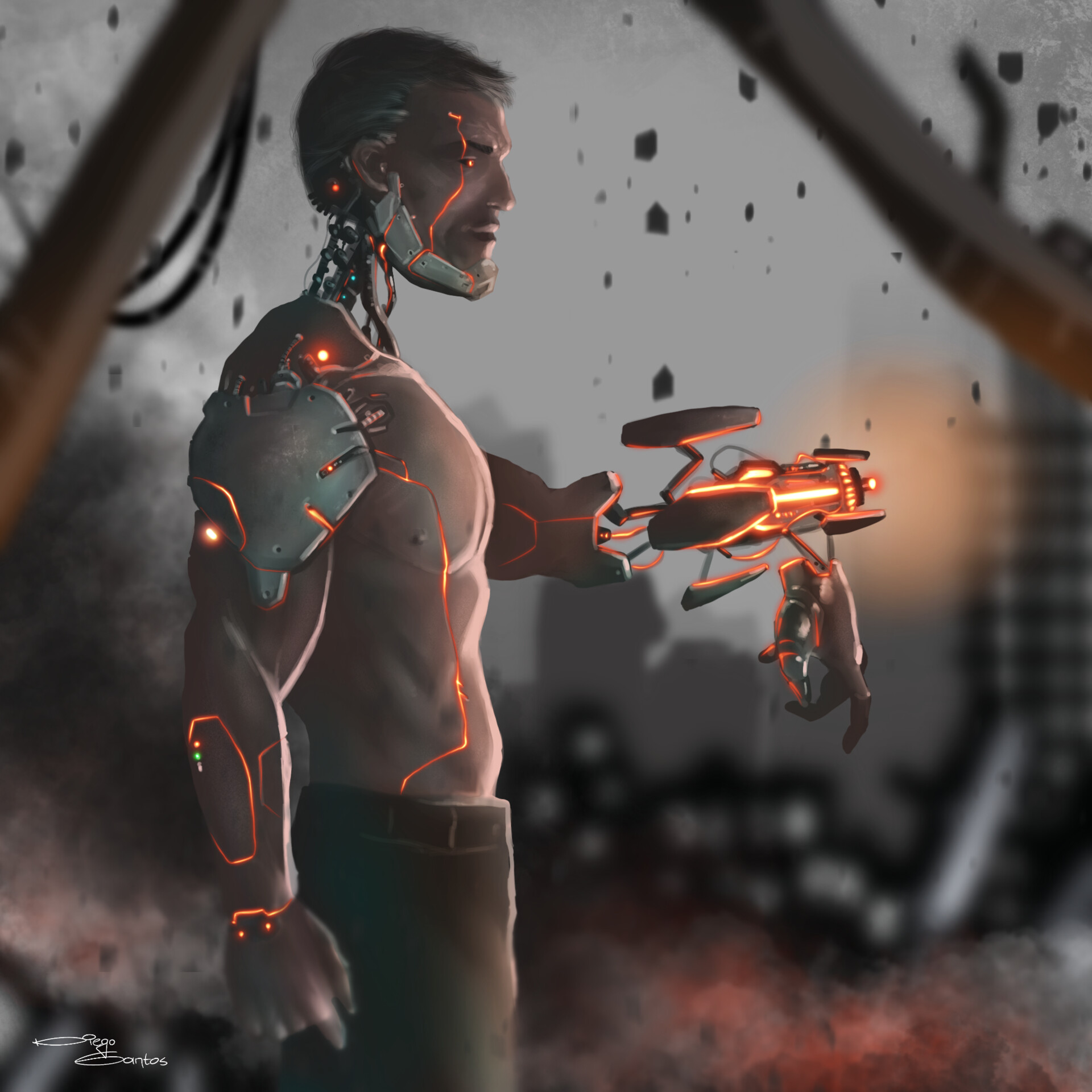 ArtStation - Cyberpunk android