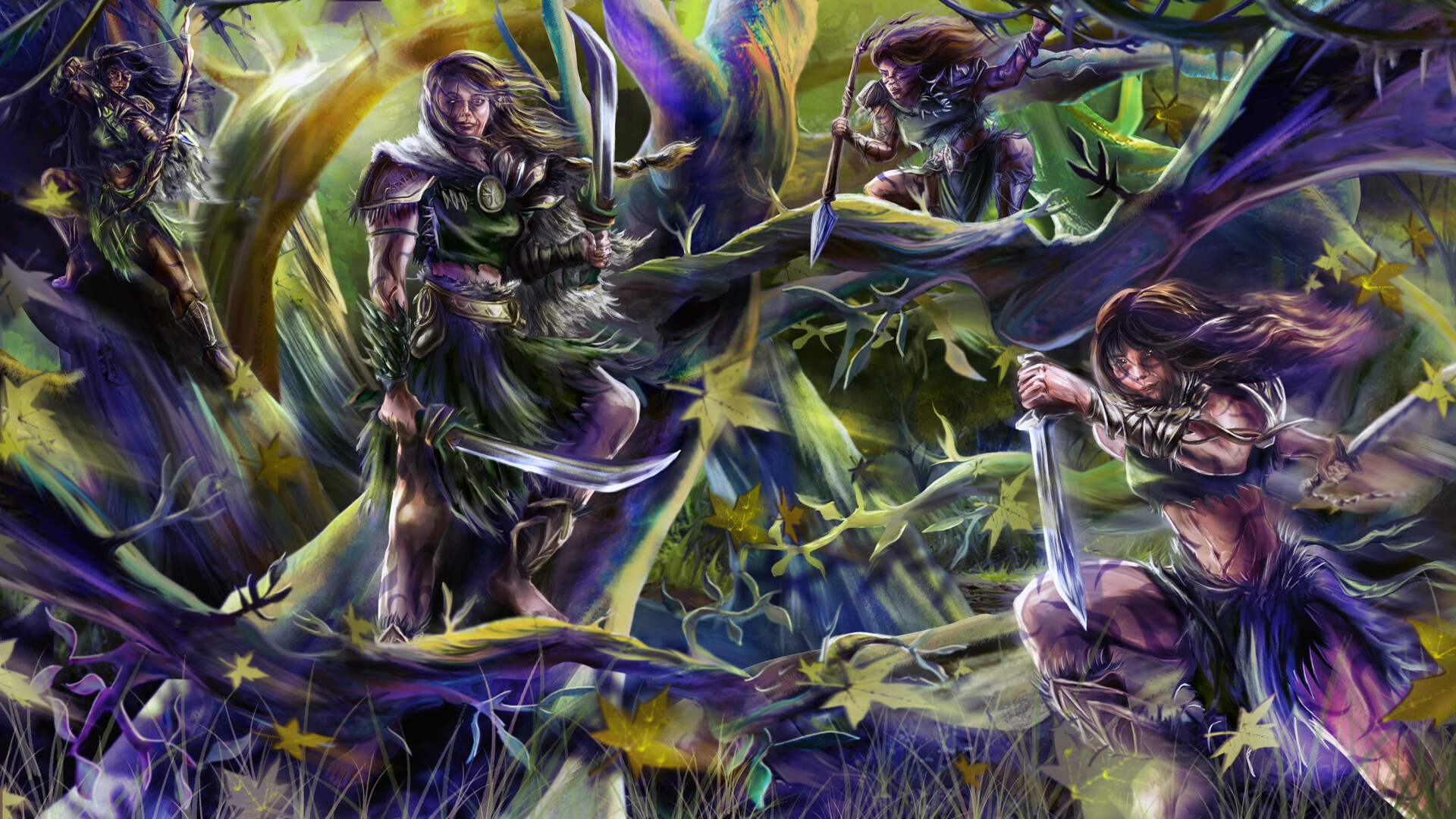 ArtStation - Woodland Watch