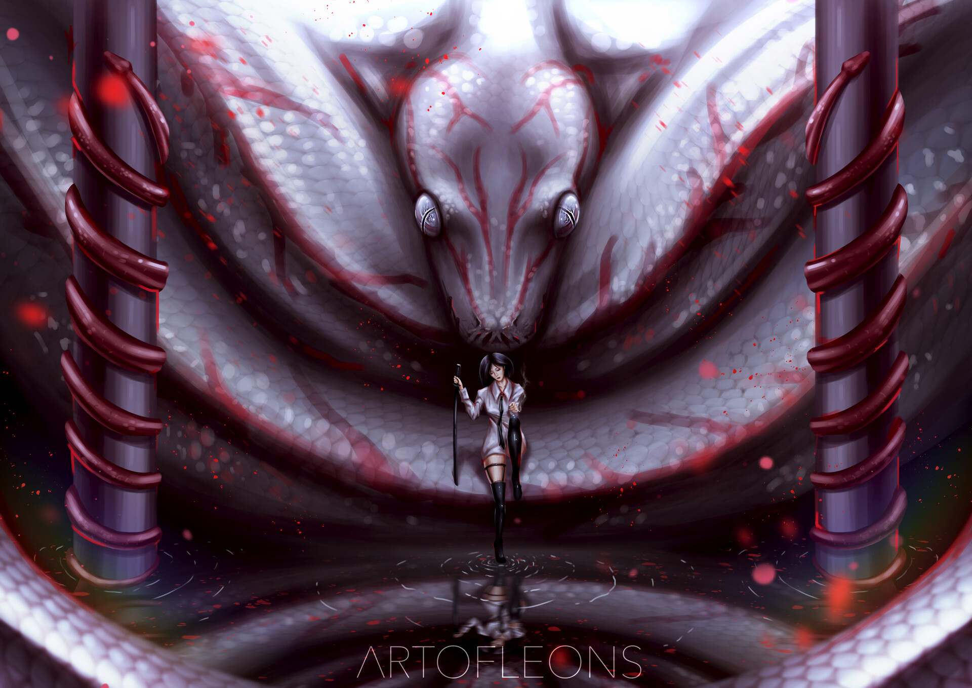 ArtStation - ''White Maiden''