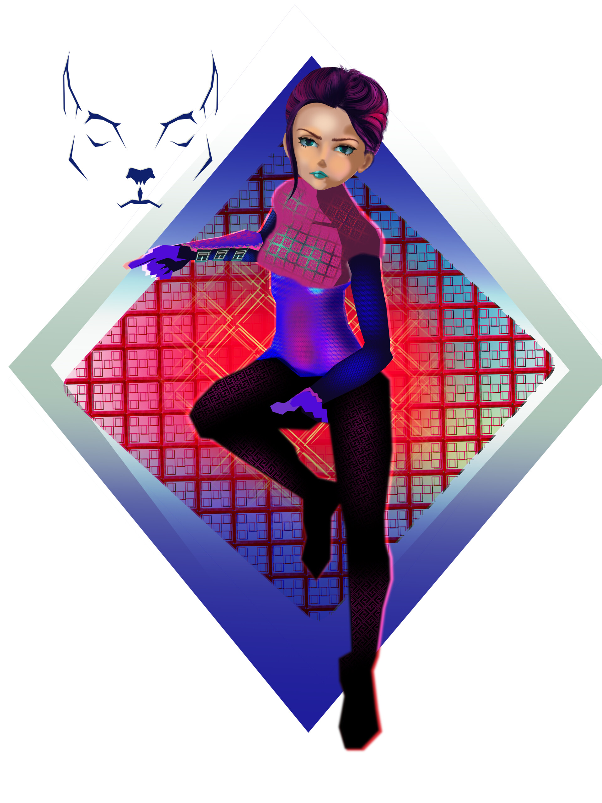 ArtStation - CSP Warrior character