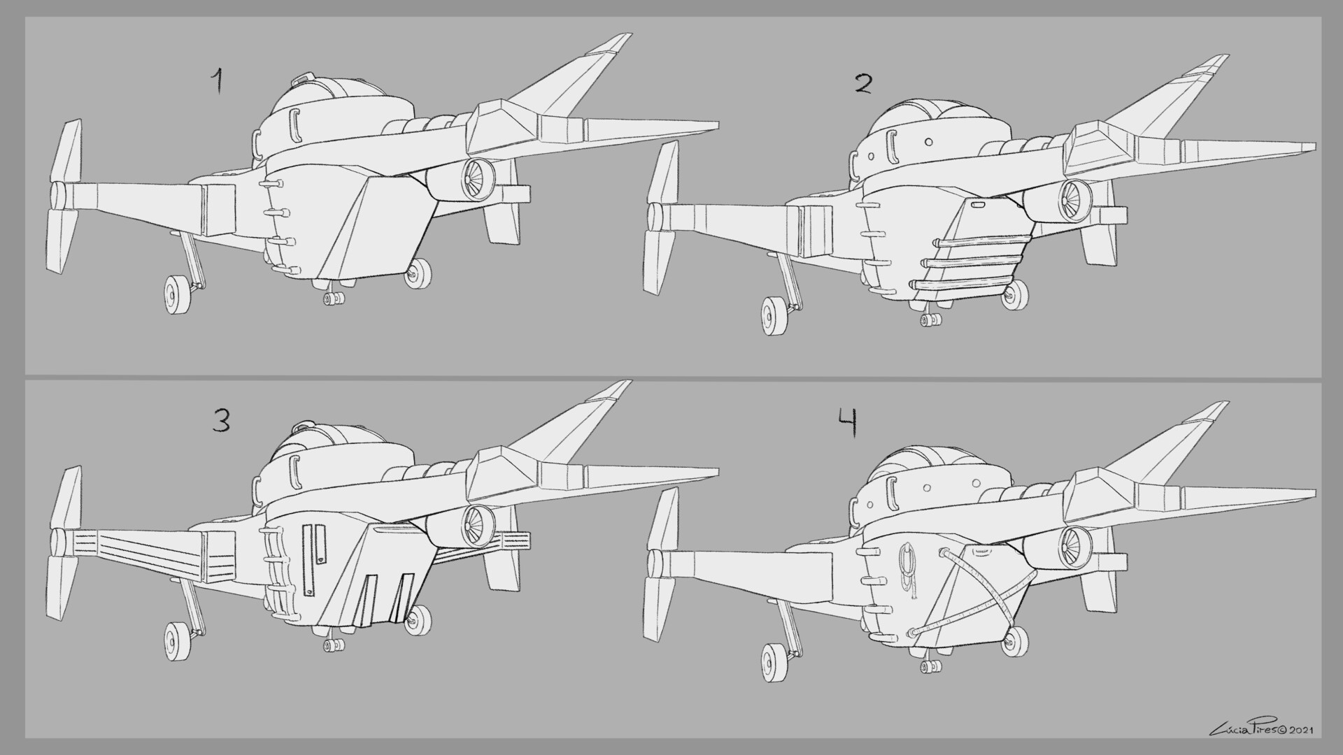 Lúcia Pires - Merchant Spaceship