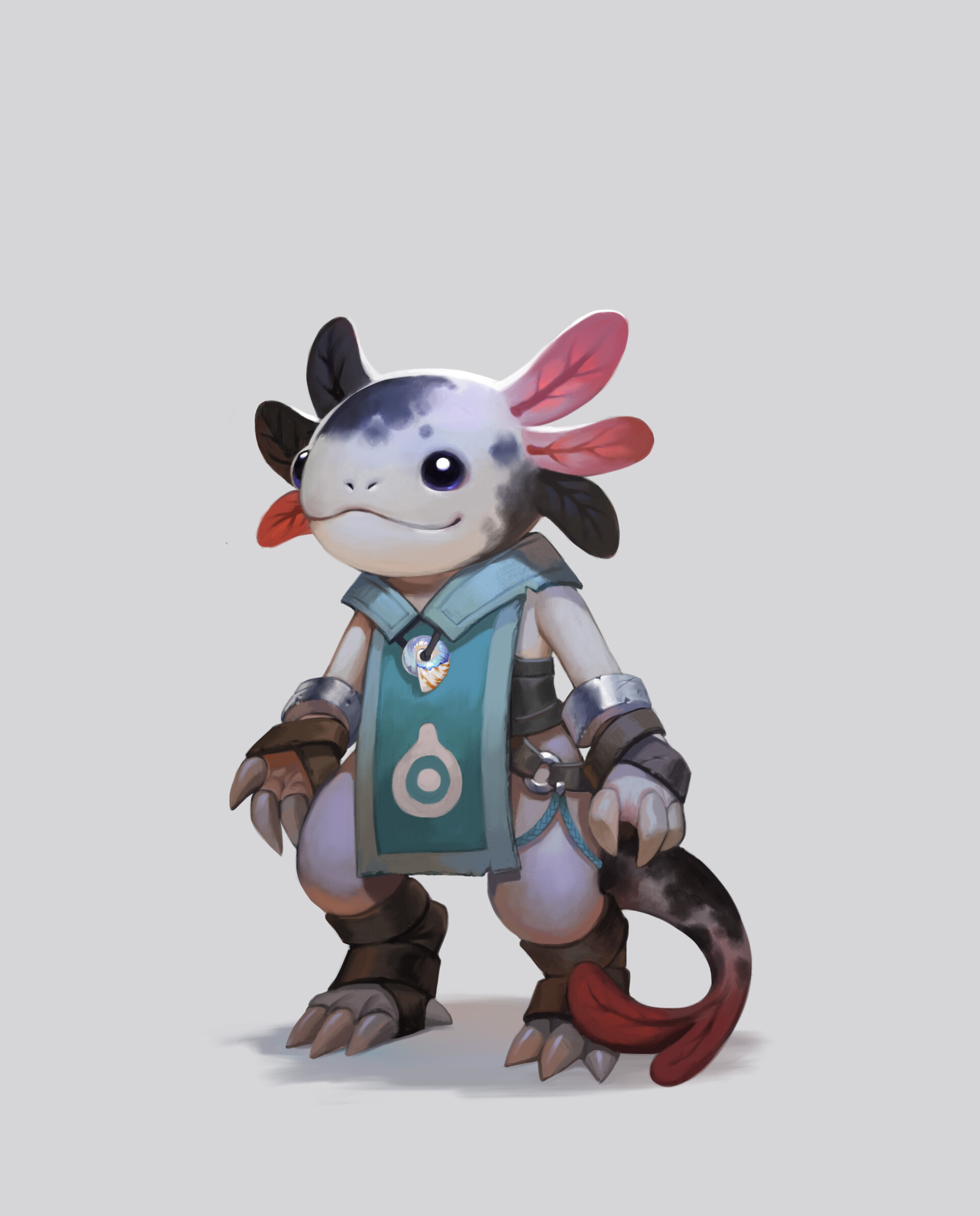 ArtStation - Character Concept Design - Axolotl