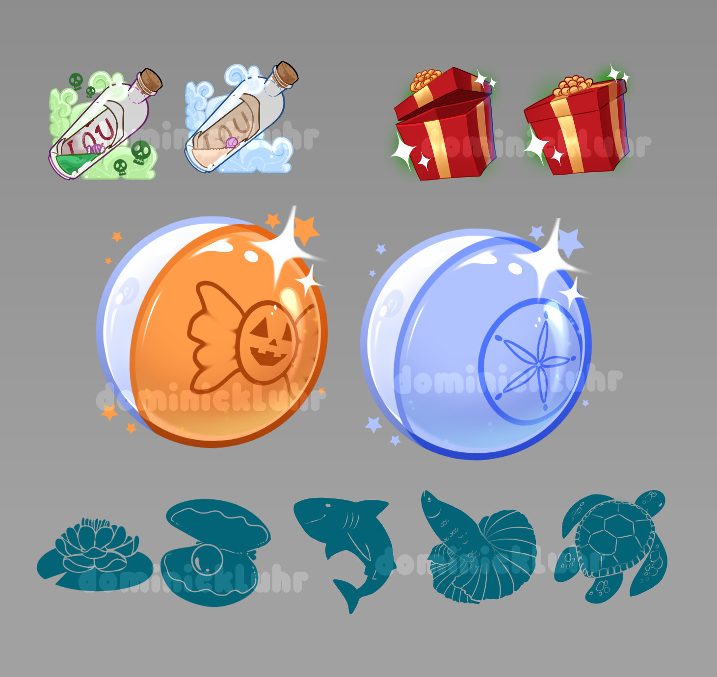 ArtStation - ScuttlePonies Assets (Items & Icons)