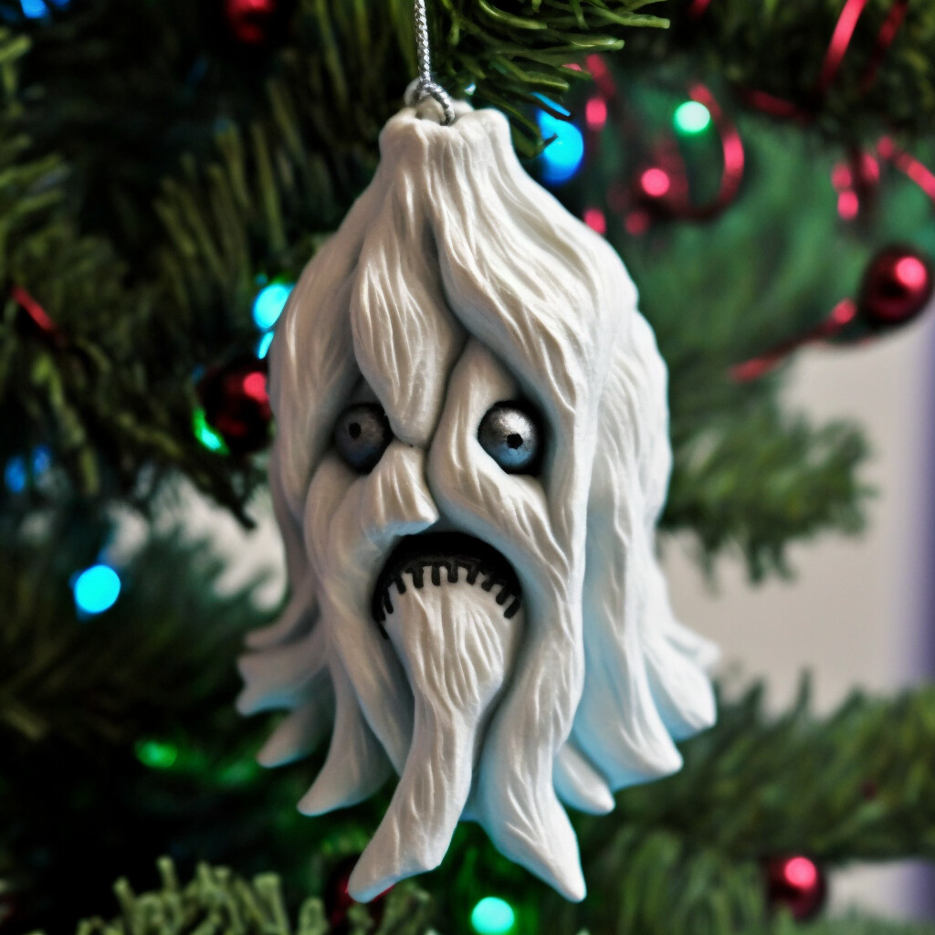 Noted No One - 10 Holiday Themed D&D Ornaments (Midjourney + Photoshop)