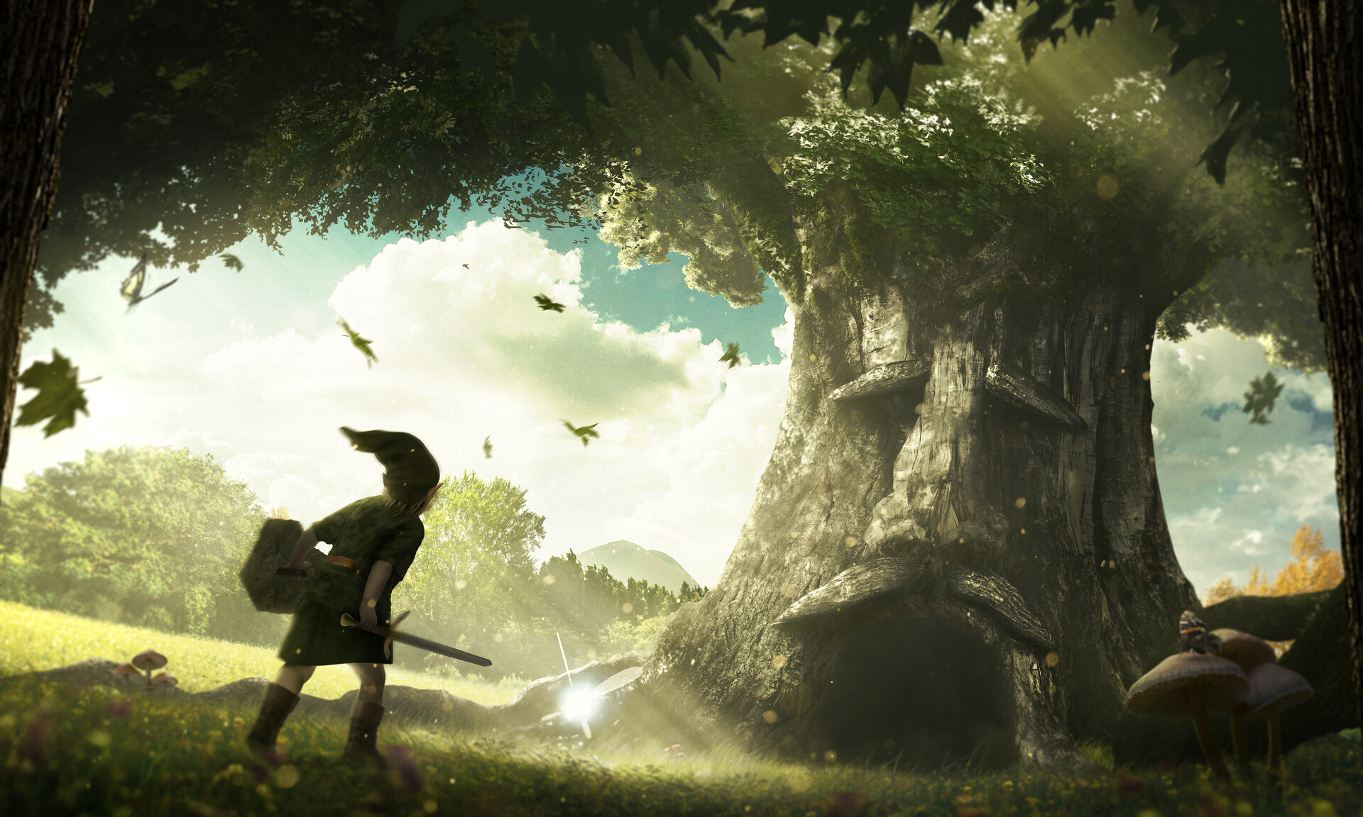 ArtStation - The Deku Tree