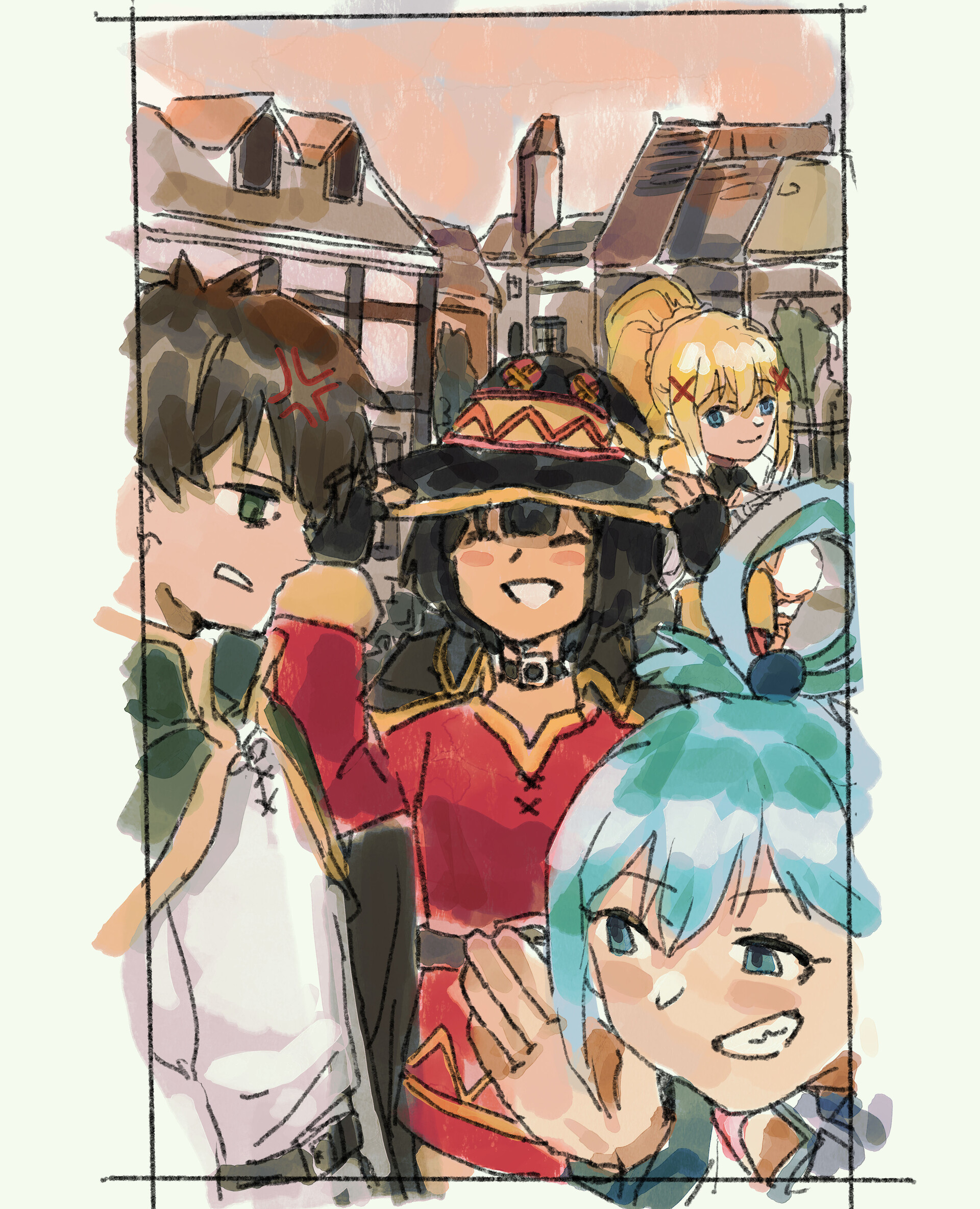 ArtStation - konosuba