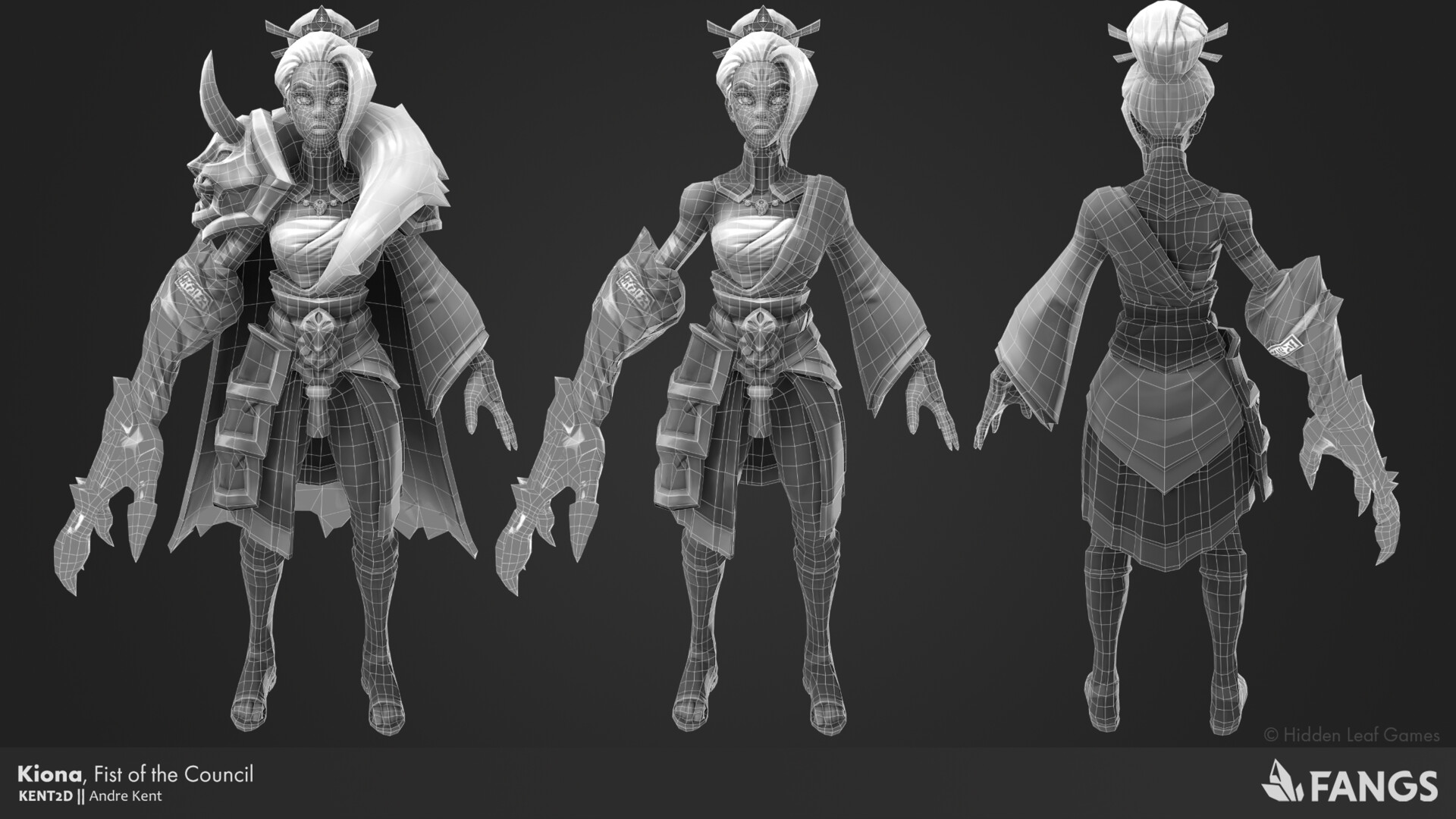 André Kent - Kiona, Demon Priestess (Skin)