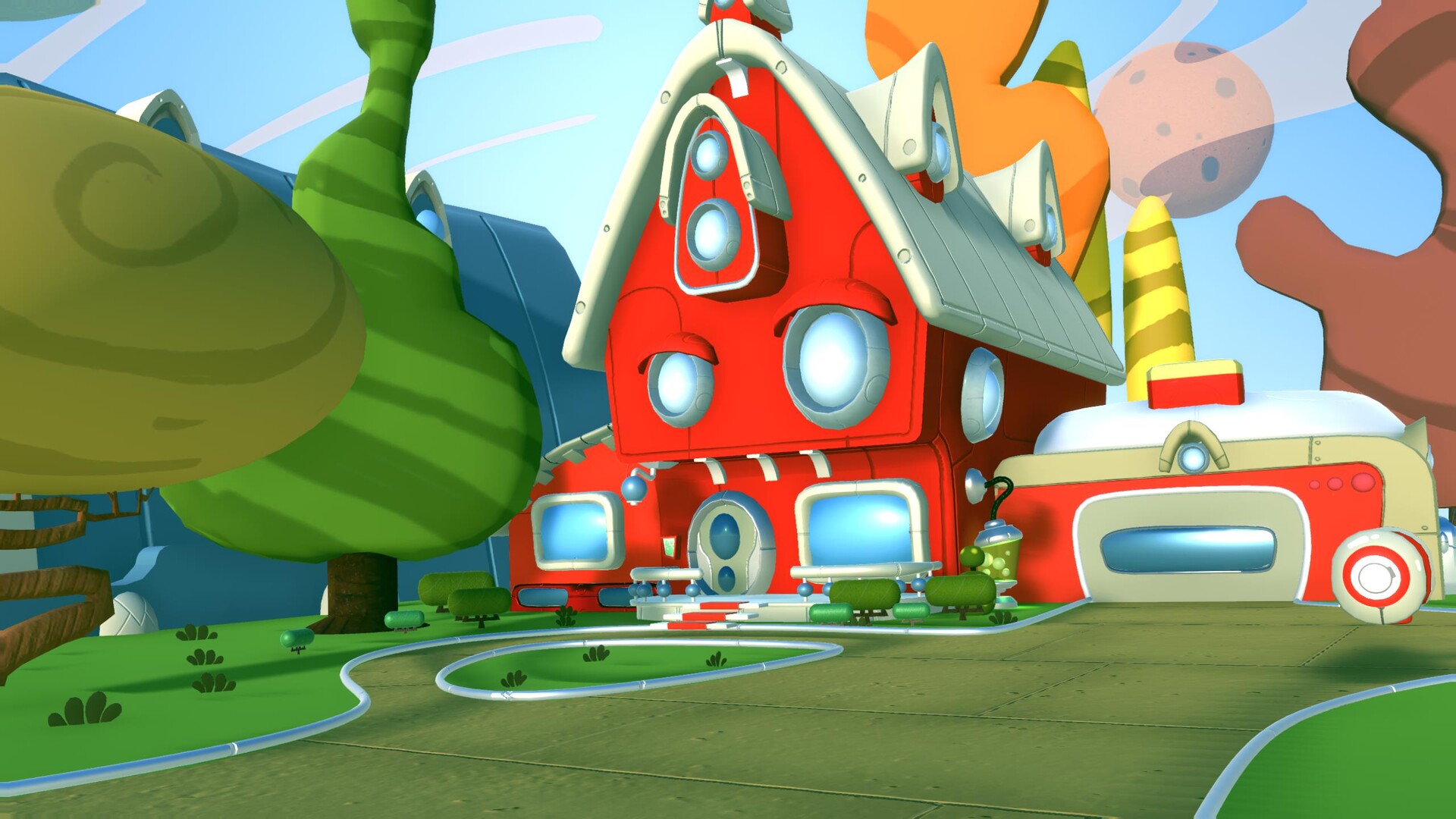 ArtStation - STYLISED FUTURISTIC ENVIRONMENT PRACTICE