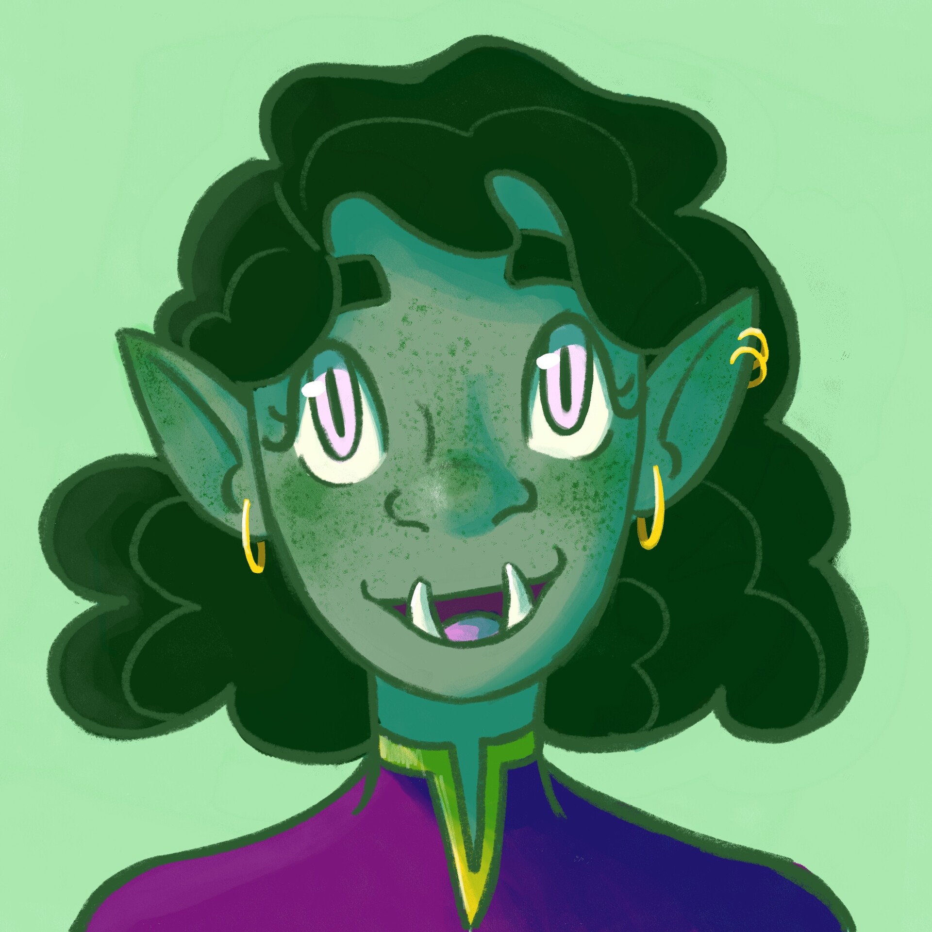 ArtStation - Orc Girl