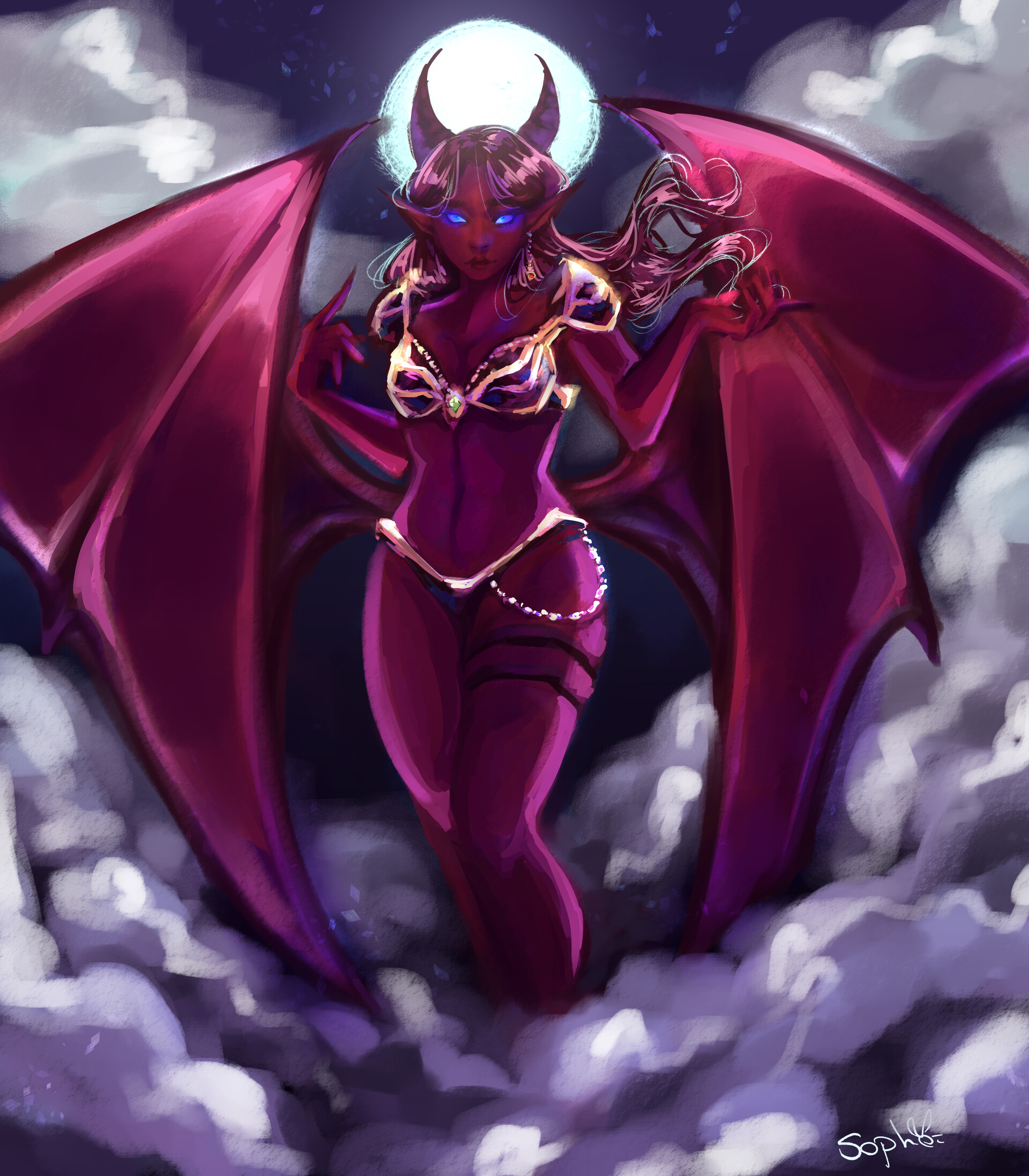 ArtStation - devil night