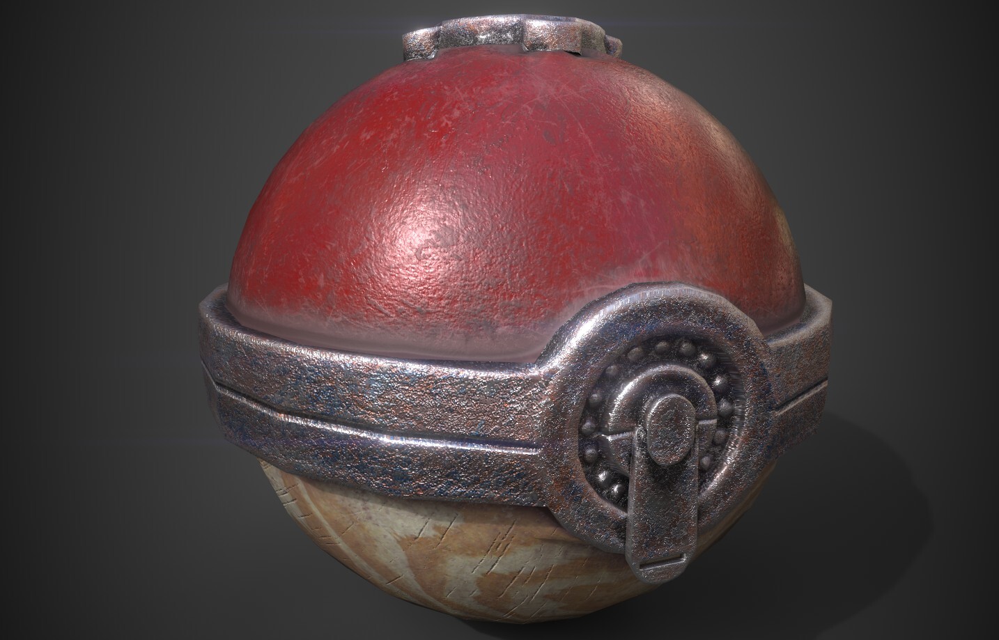 ArtStation - Ancient Pokeball Arceus Pokemon Fanart 3D Model