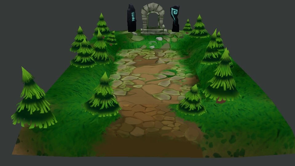 ArtStation - Top Down Mobile Game Level Design