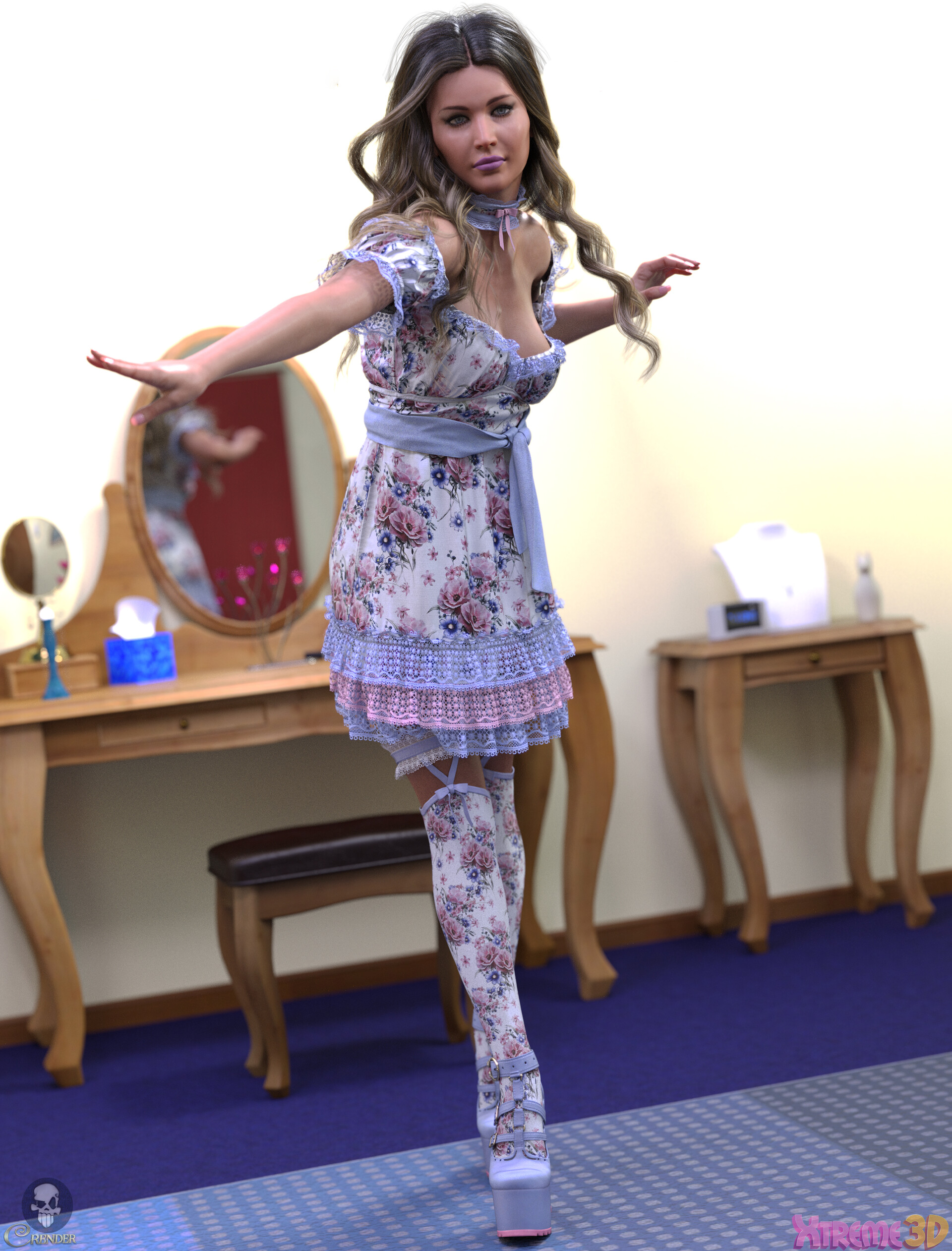 Xtreme3D Studio - V3D Amely for G8F/G8.1F by Vicey3D