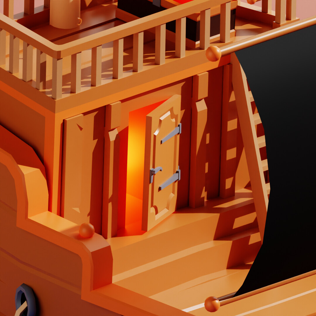 Tech Models - Pirate Ship